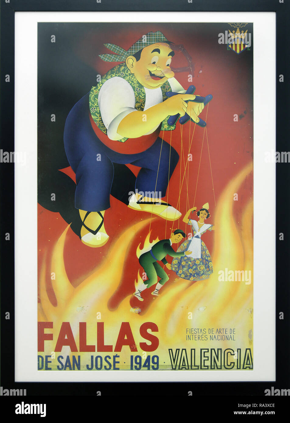Fallas poster from 1949 hi-res stock photography and images - Alamy
