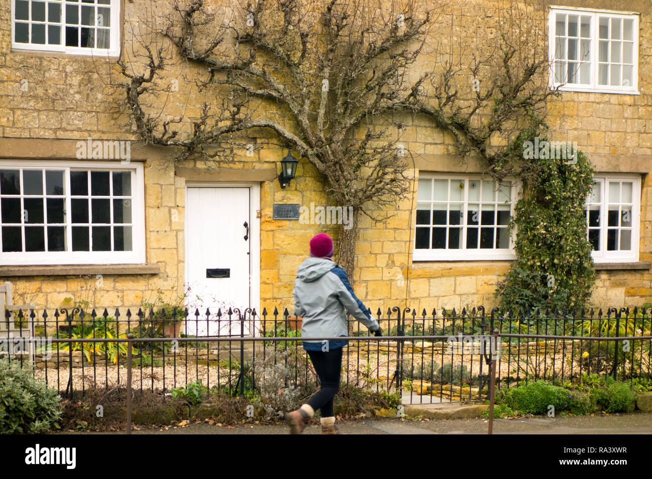The English Cotswold village of Blockley Blockley. Gloucestershire ...