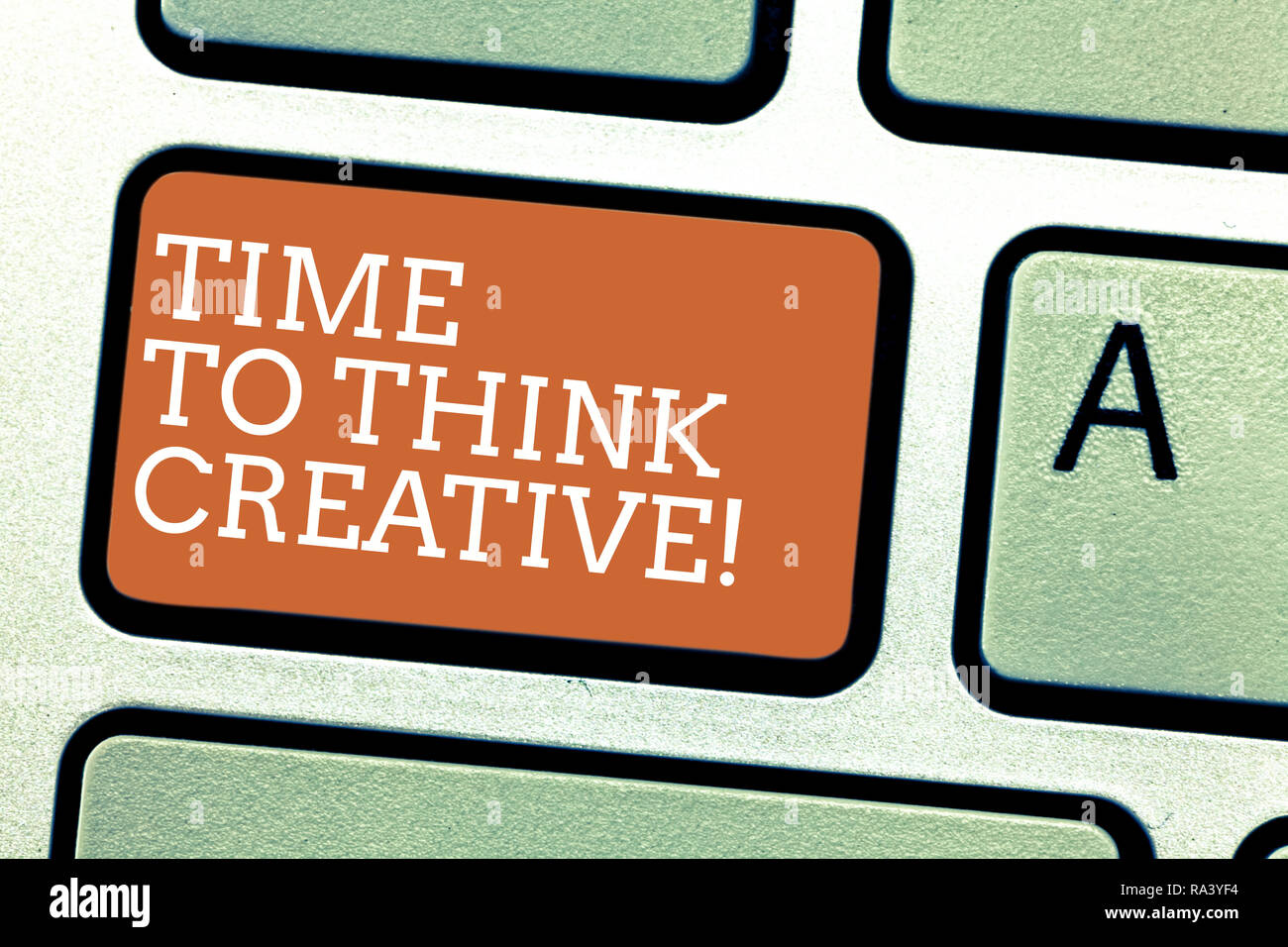 Writing note showing Time To Think Creative. Business photo showcasing ...