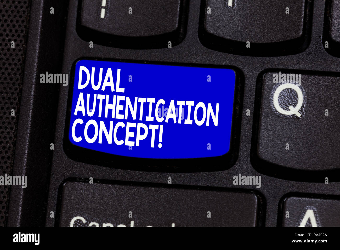 Word writing text Dual Authentication Concept. Business concept for ...