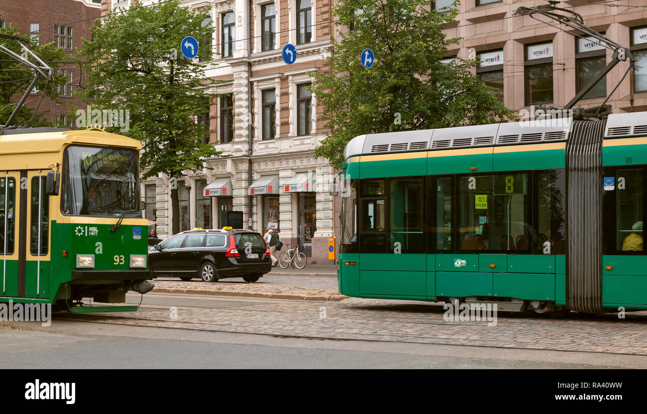 Tram helsinki trams finland hi-res stock photography and images - Alamy