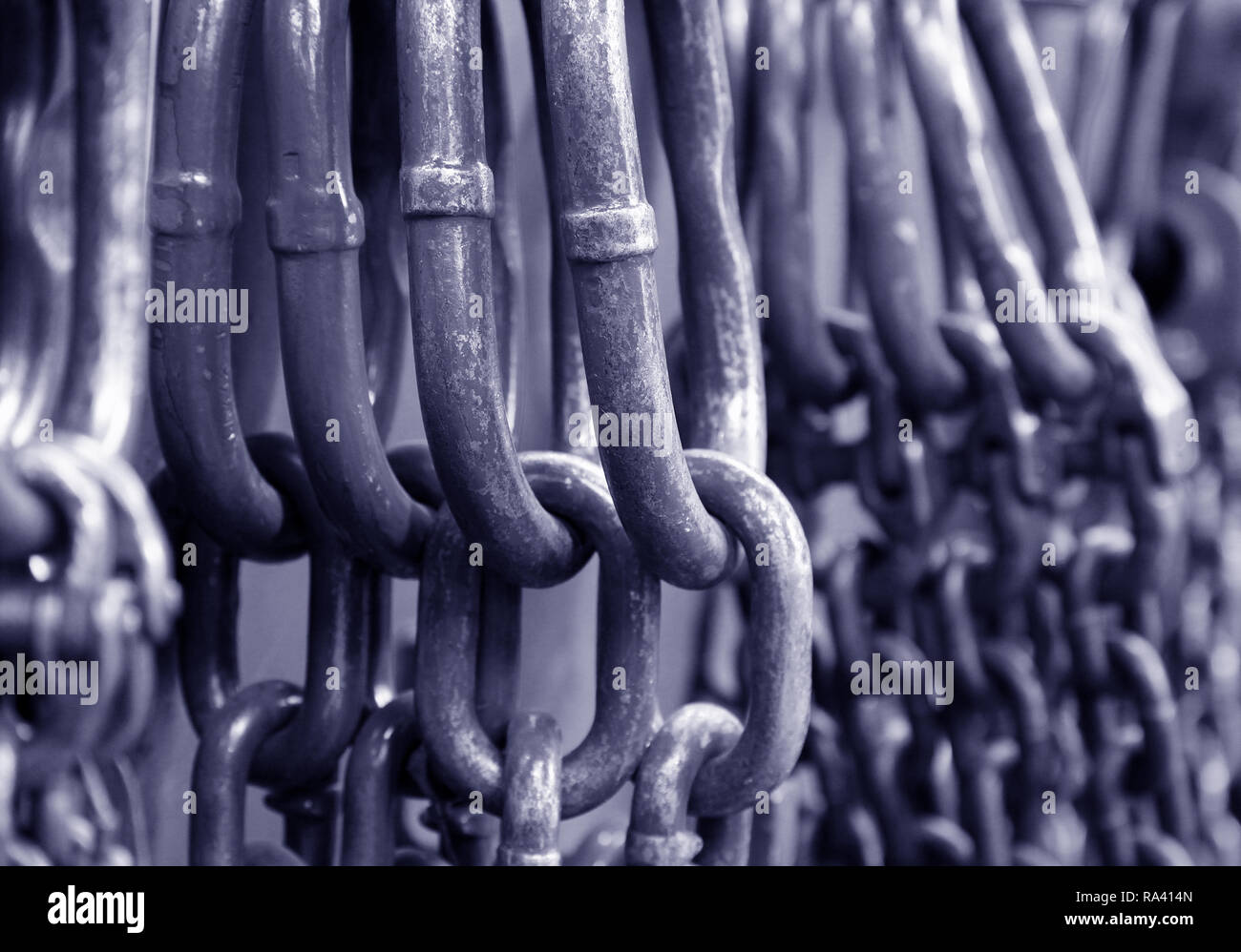 Chains and hook hi-res stock photography and images - Alamy