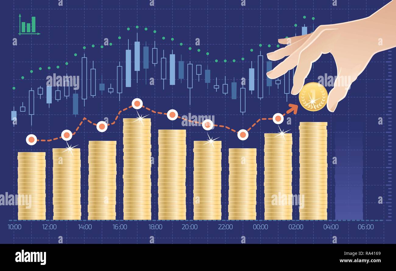 Building a Trend of a Price Growth Stock Vector Image & Art - Alamy
