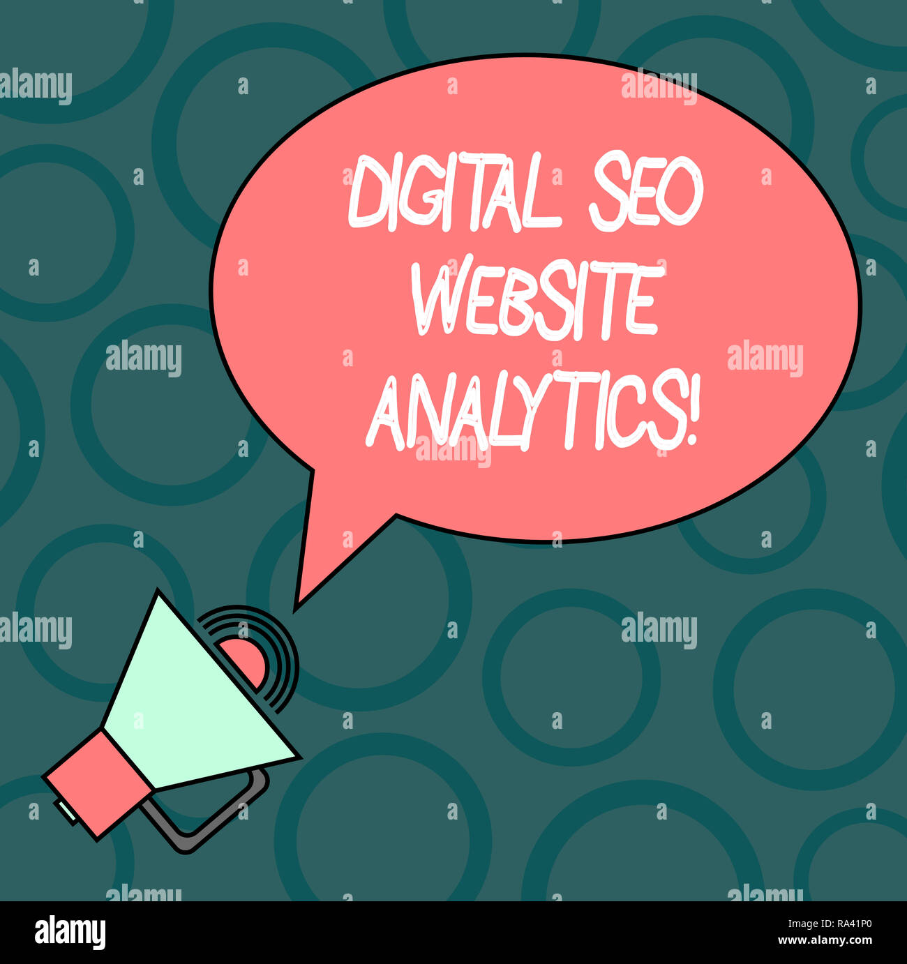Text sign showing Digital Seo Website Analytics. Conceptual photo ...