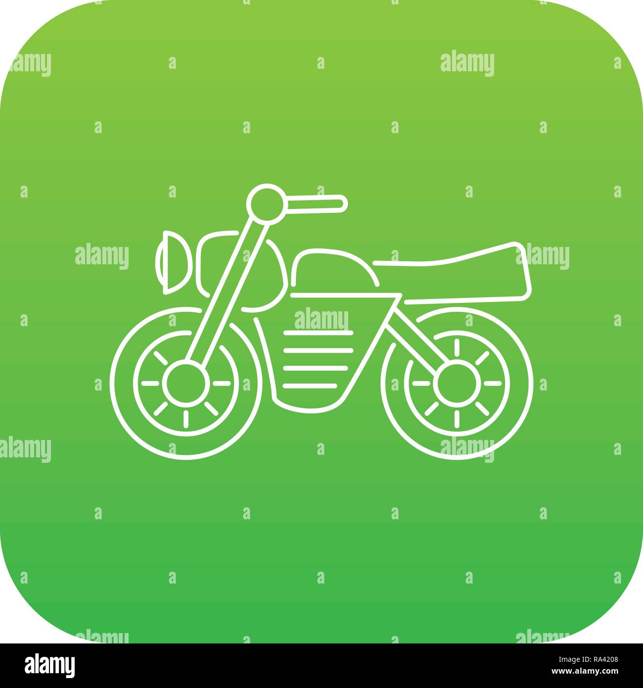Green Motorbike High Resolution Stock Photography and Images - Alamy