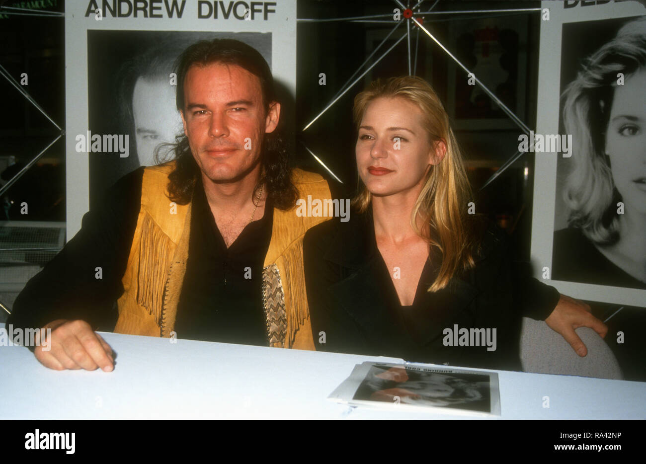 LAS VEGAS, NV - JULY 12: Actor Andrew Divoff and actress Dedee Pfeiffer ...
