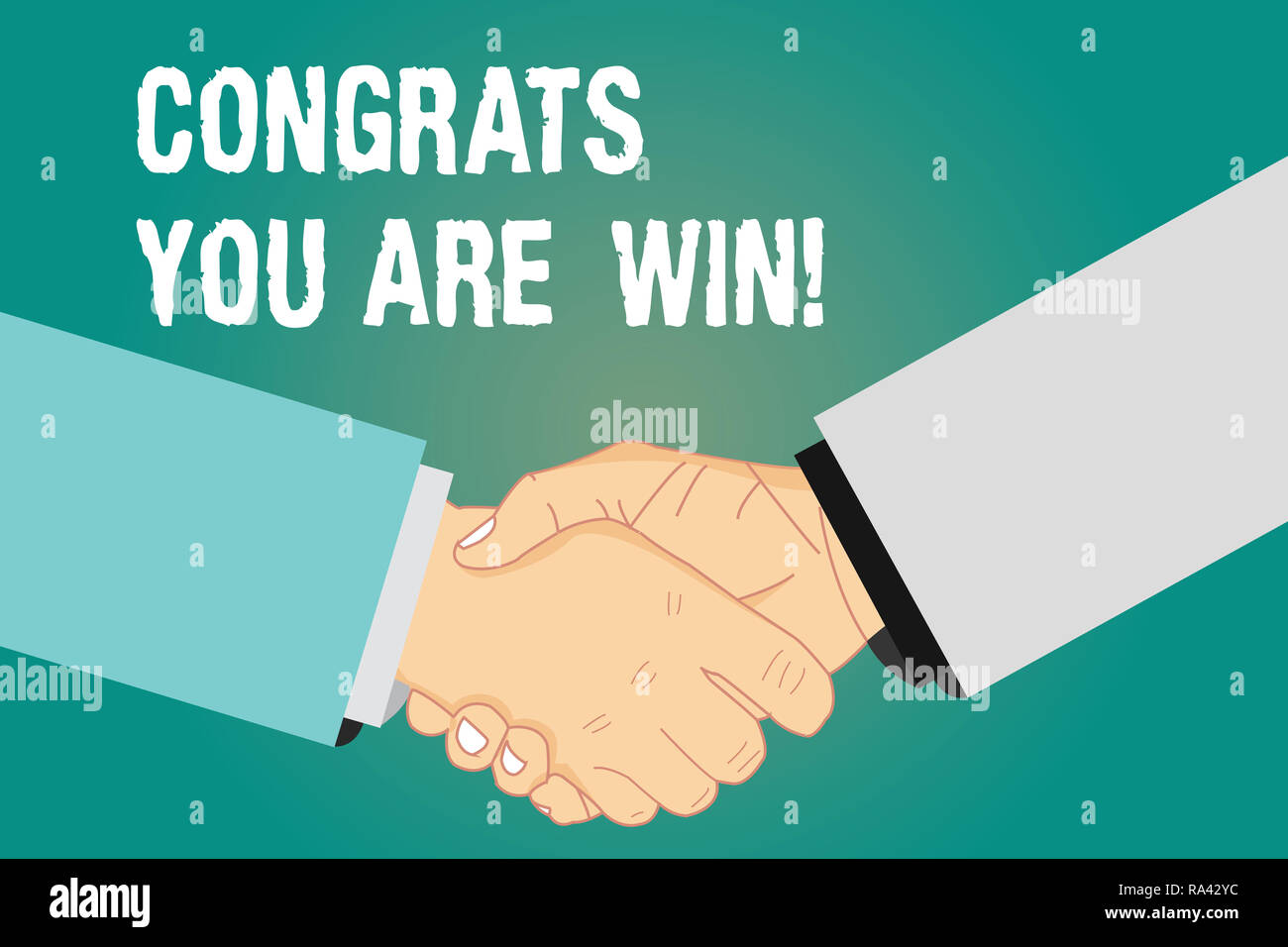 Word writing text Congrats You Are Win. Business concept for ...