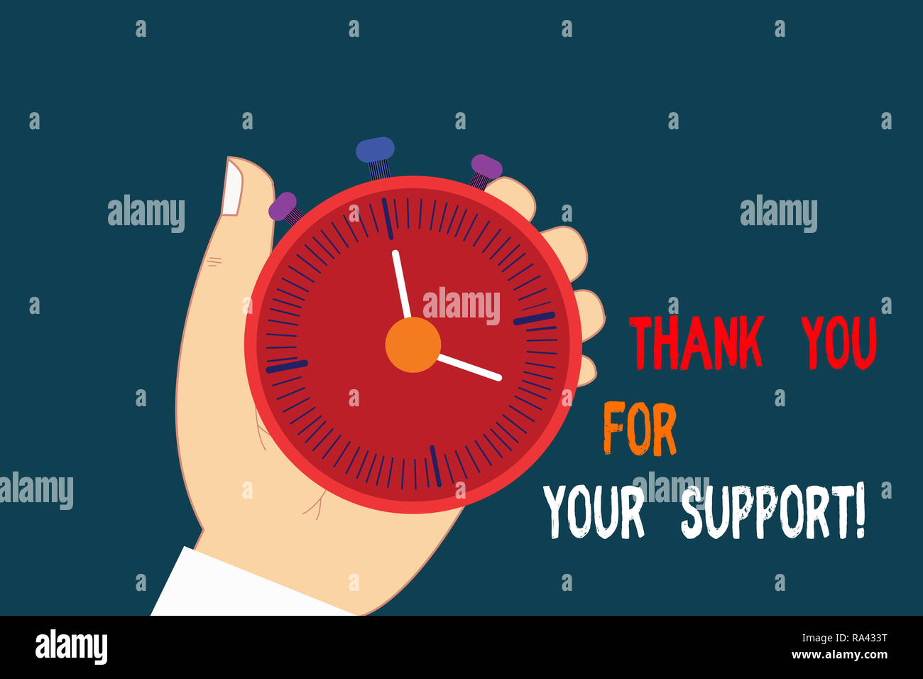 Text sign showing Thank You For Your Support. Conceptual photo ...