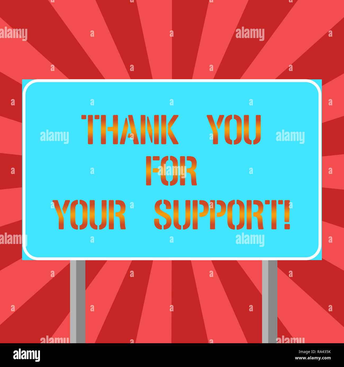 Conceptual hand writing showing Thank You For Your Support. Business ...