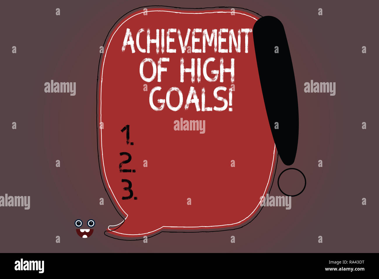 Word writing text Achievement Of High Goals. Business concept for ...