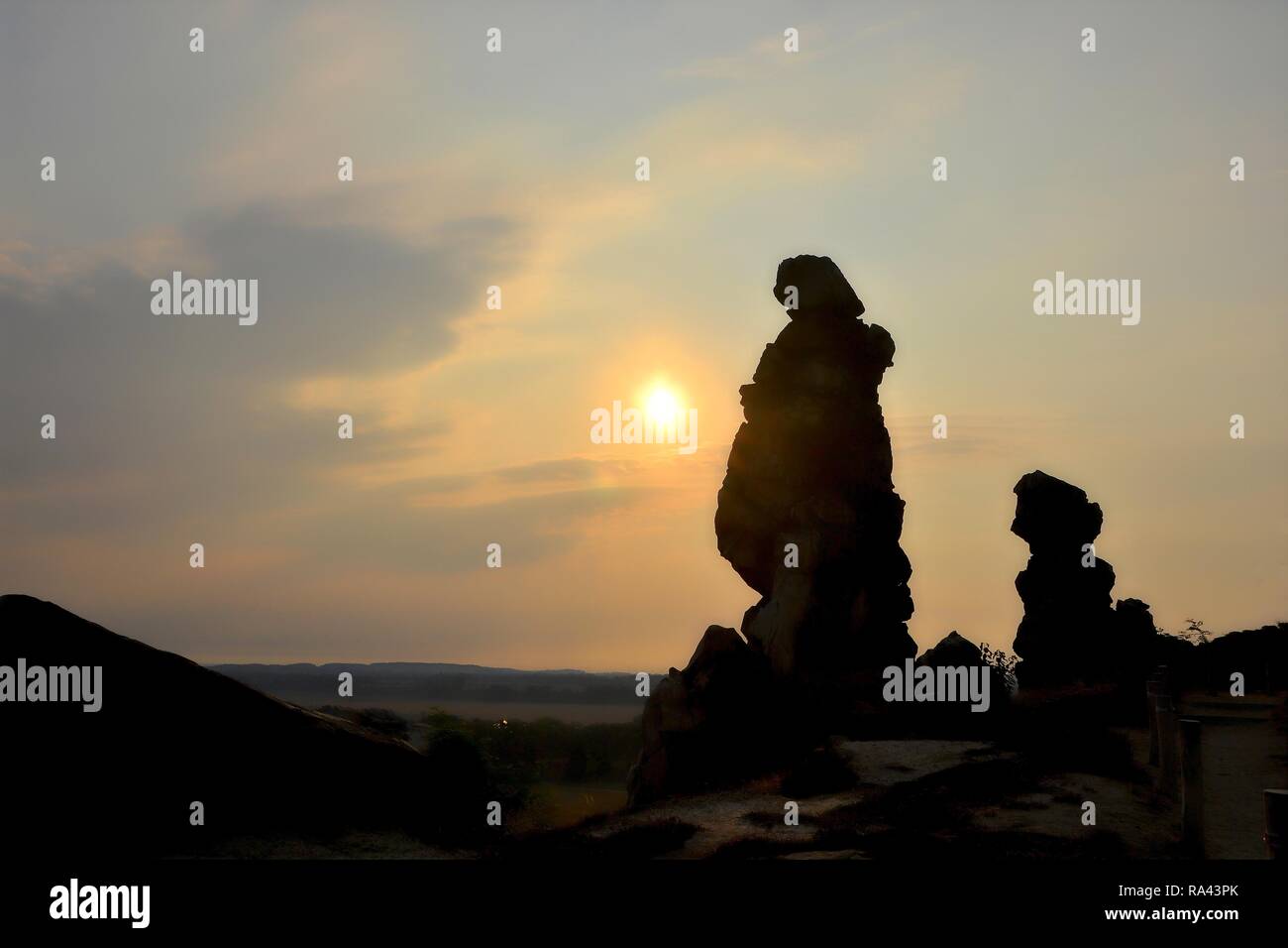 Devils rising hi-res stock photography and images - Alamy