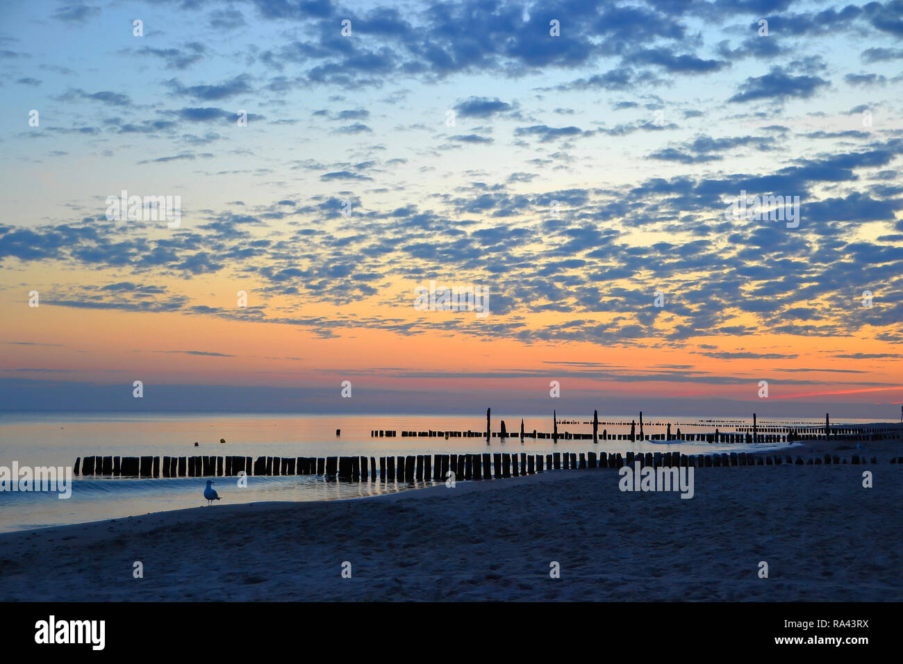Beach at Rewal on the Polish Baltic Sea coast Stock Photo - Alamy