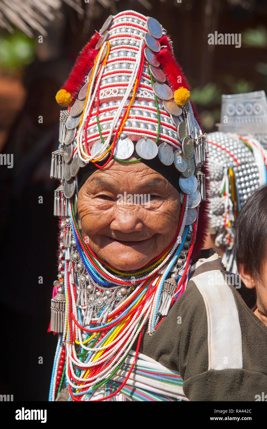 Traditional Akha Tribal High Resolution Stock Photography and Images ...