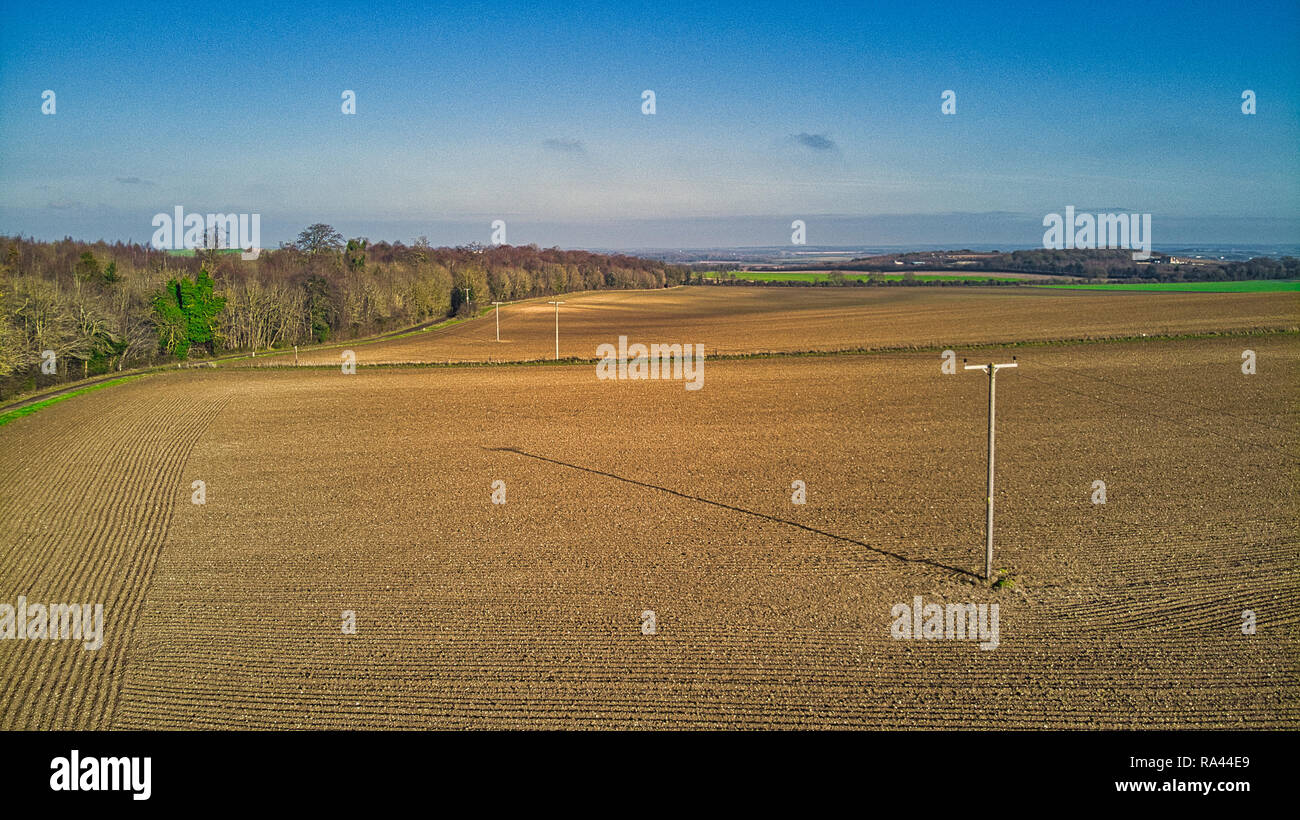 Drone farm field hi-res stock photography and images - Alamy