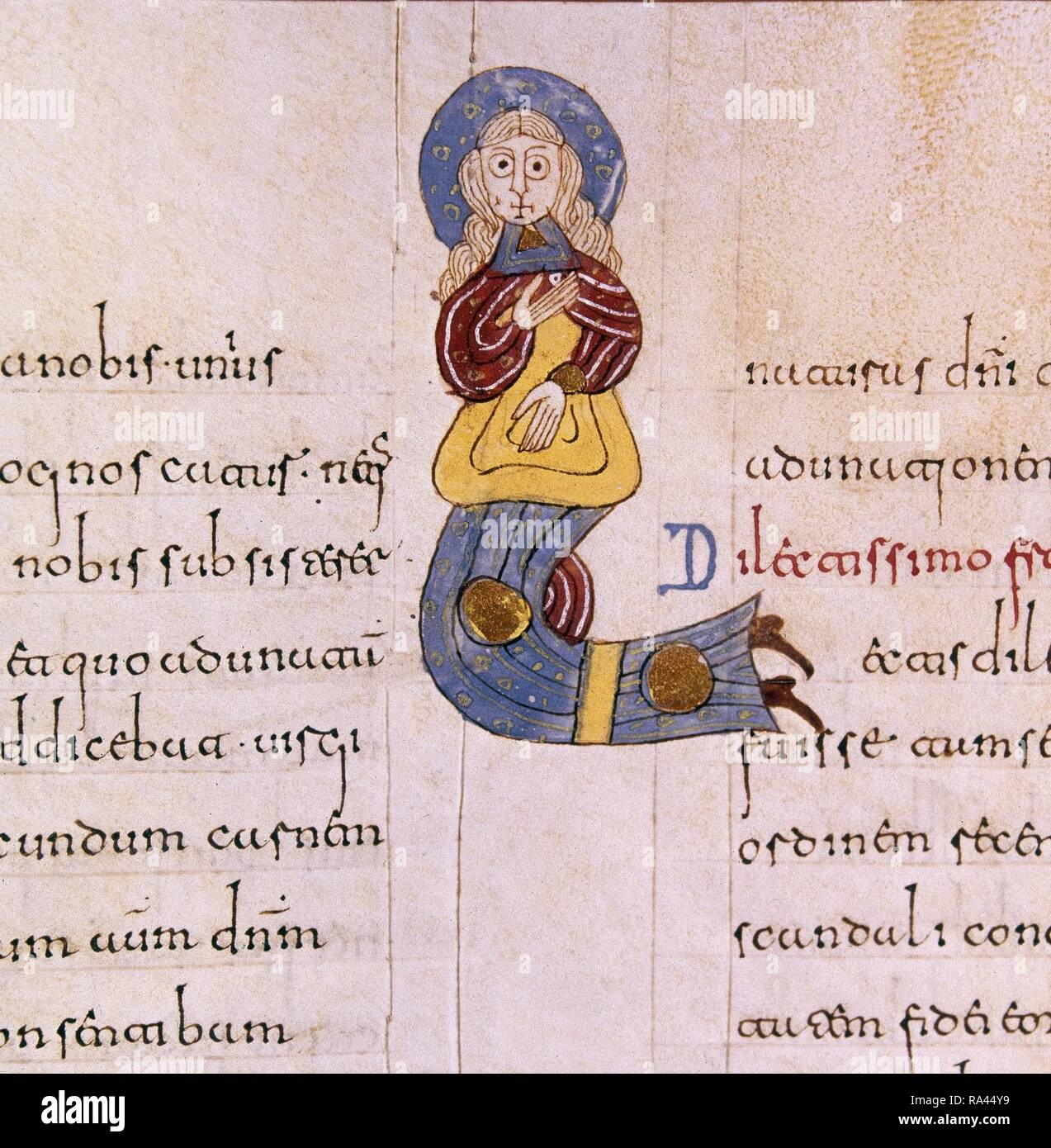 Medieval monastery spain manuscript hi-res stock photography and images ...