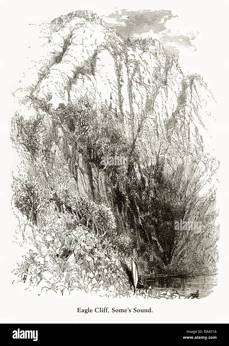 Cliff etching Cut Out Stock Images & Pictures - Alamy