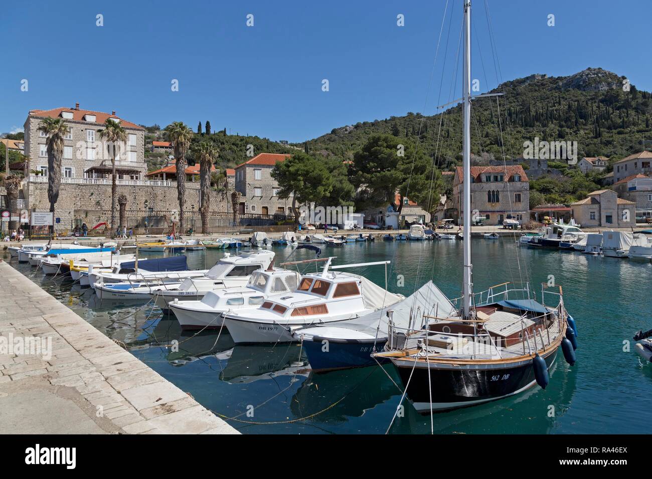 Elaphite islands hi-res stock photography and images - Alamy