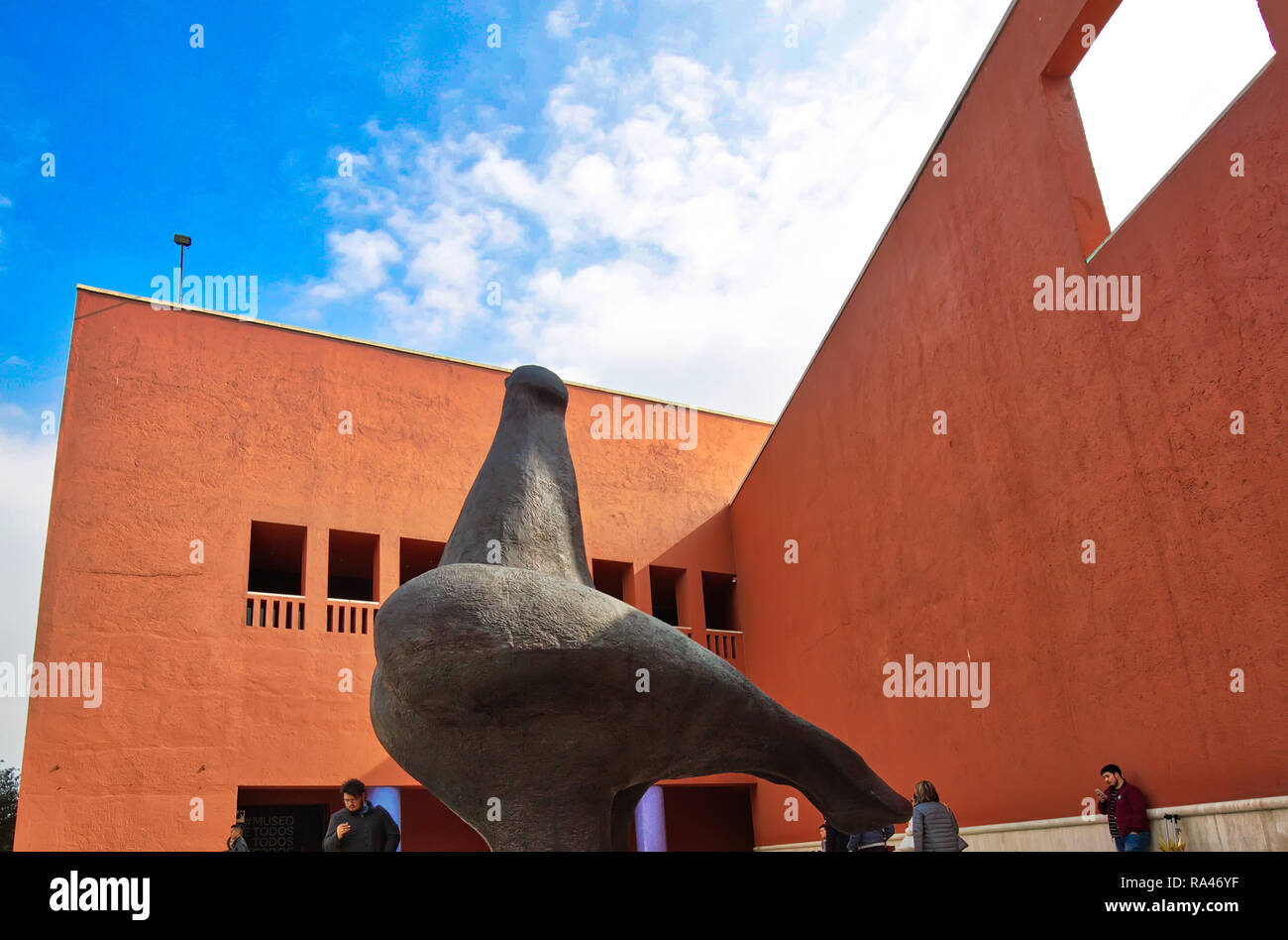 Monterrey, Mexico-9 December, 2018: MARCO, Museum of Contemporary Art ...