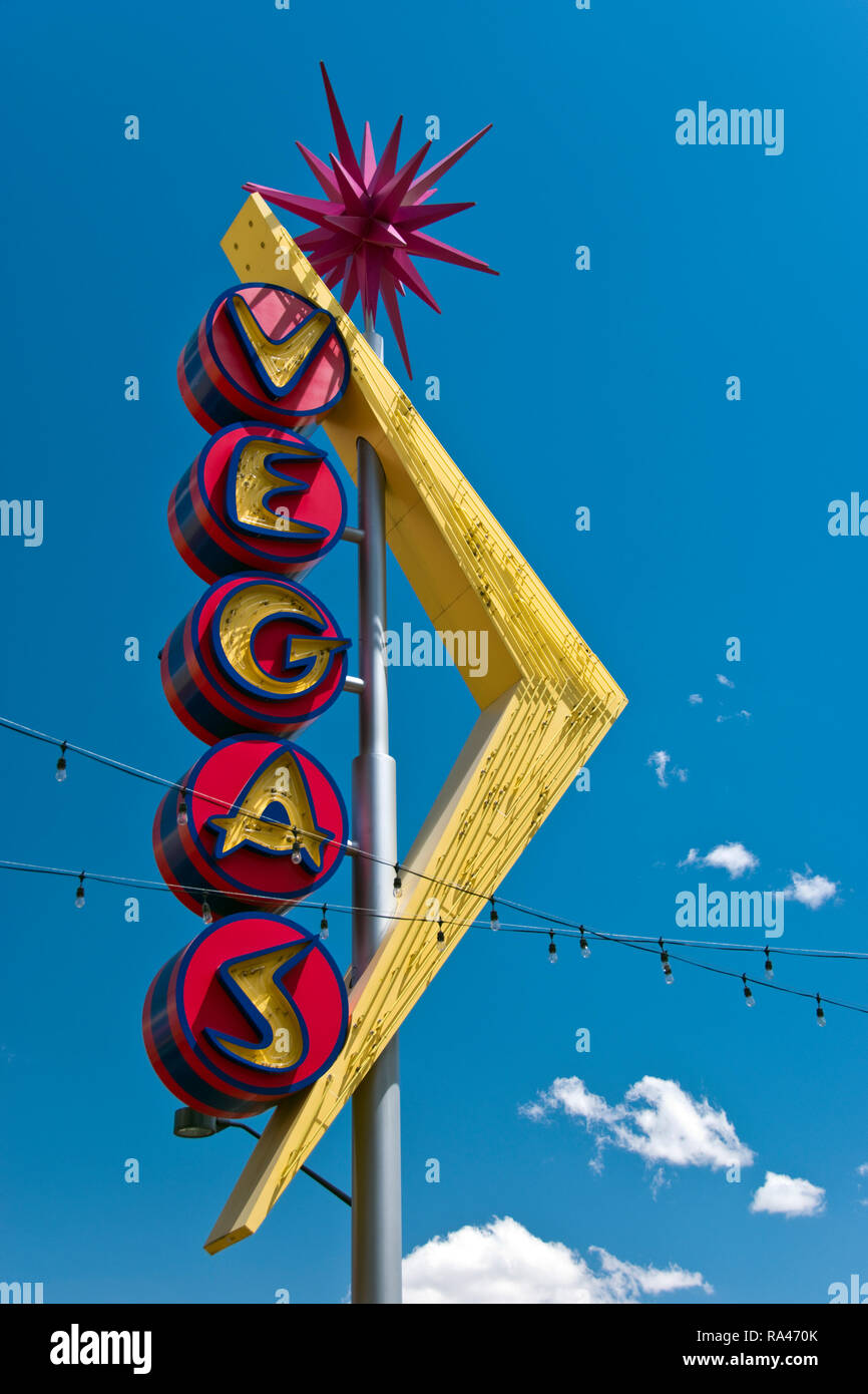 Vintage Vegas Street Signs