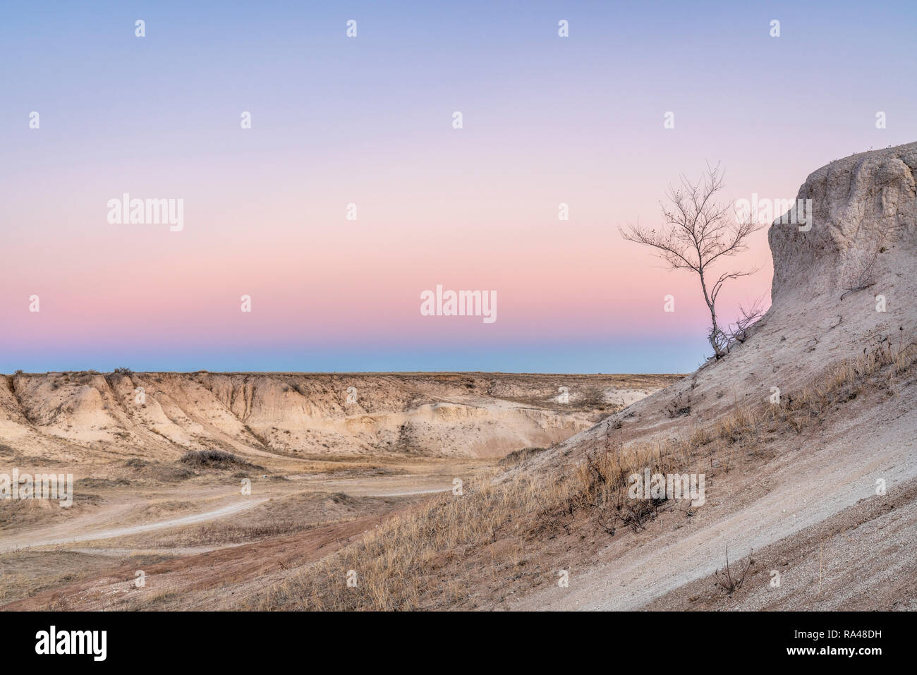 Badlands in pawnee national hi-res stock photography and images - Alamy