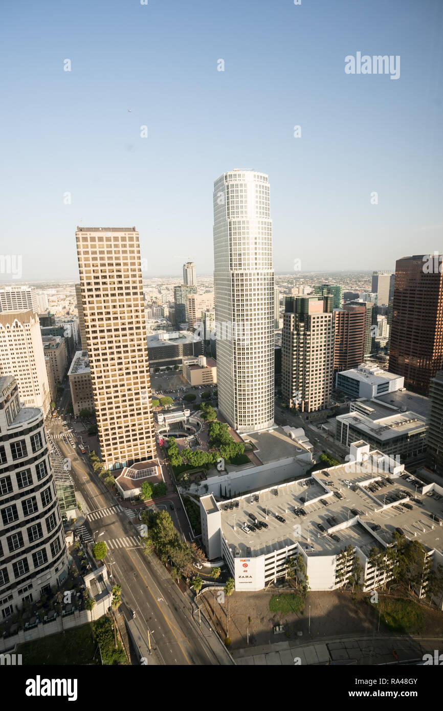 Looking Down at the Highway in LA Stock Photo - Alamy