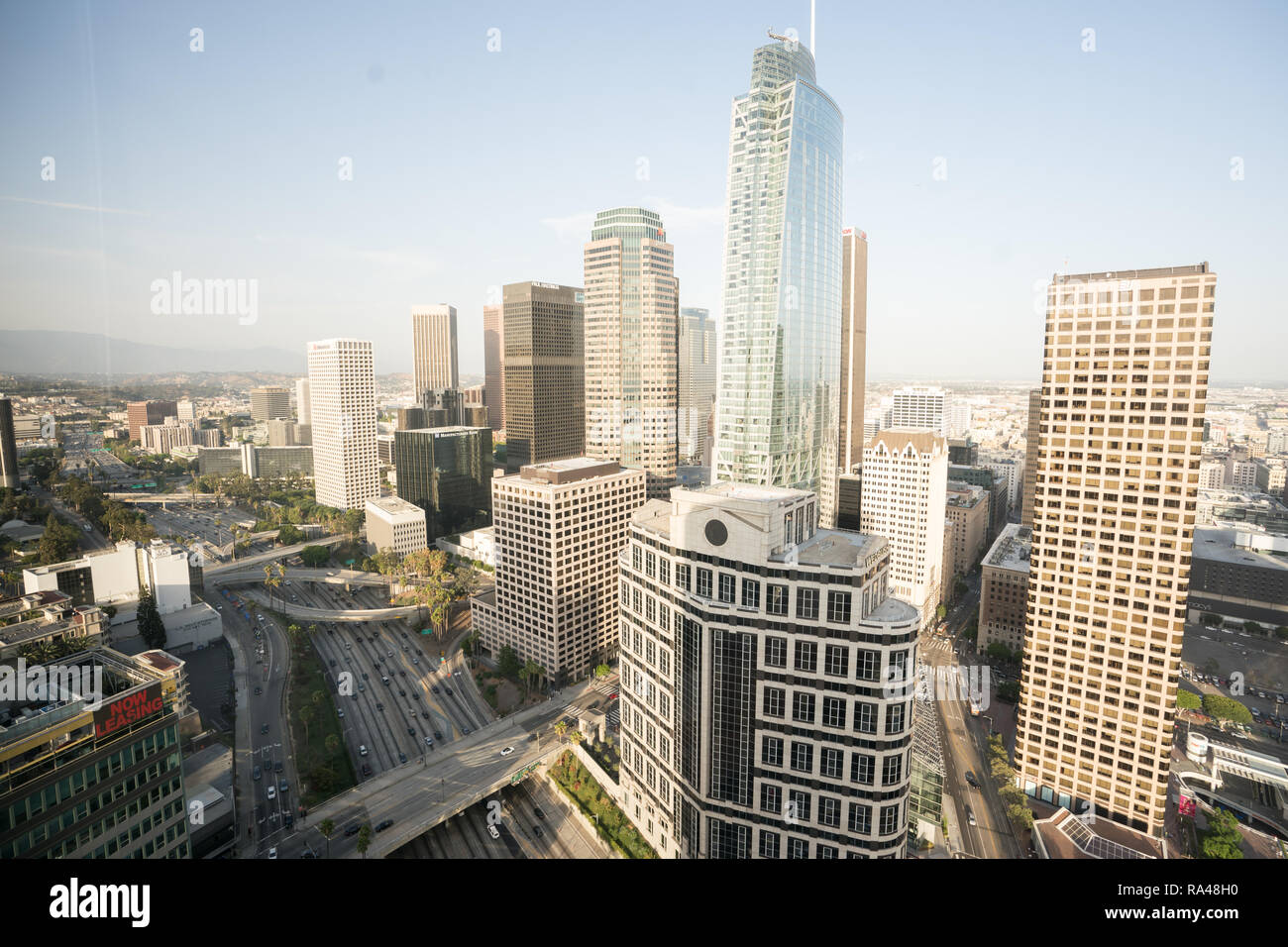 Crowded highway los angeles hi-res stock photography and images - Alamy
