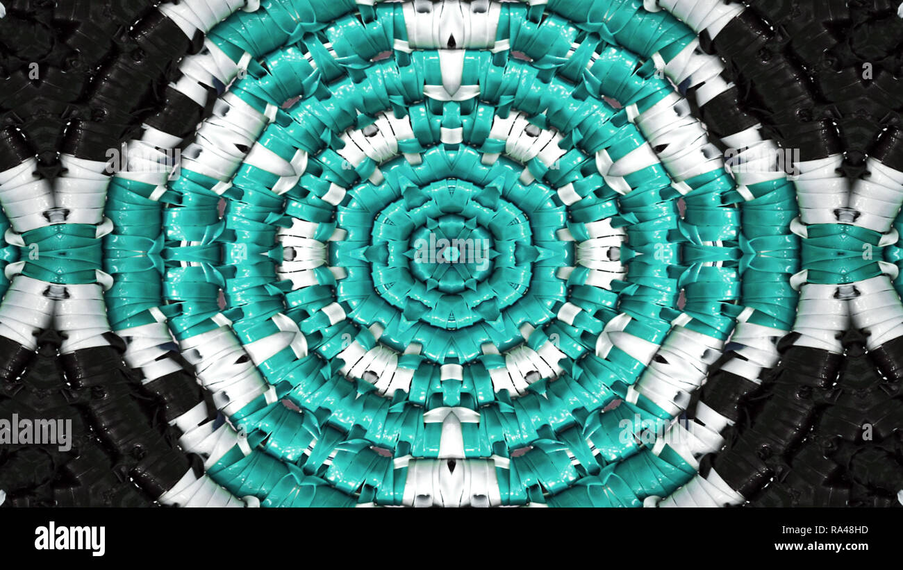 Abstract Colorful Symmetric Pattern Ornamental Decorative Kaleidoscope ...