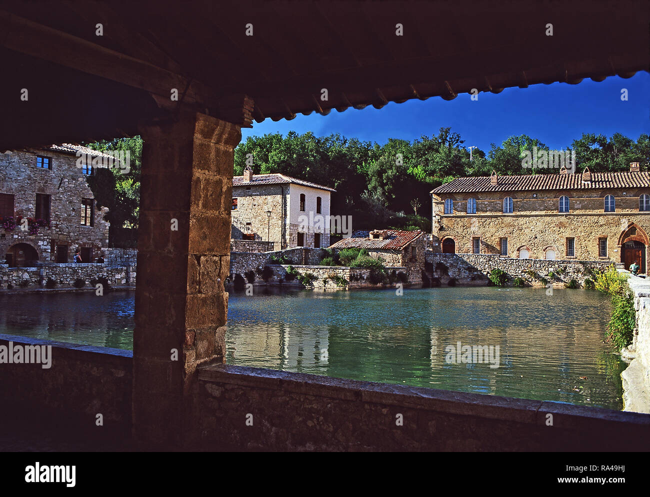 Bagno vignoni italy hi-res stock photography and images - Alamy