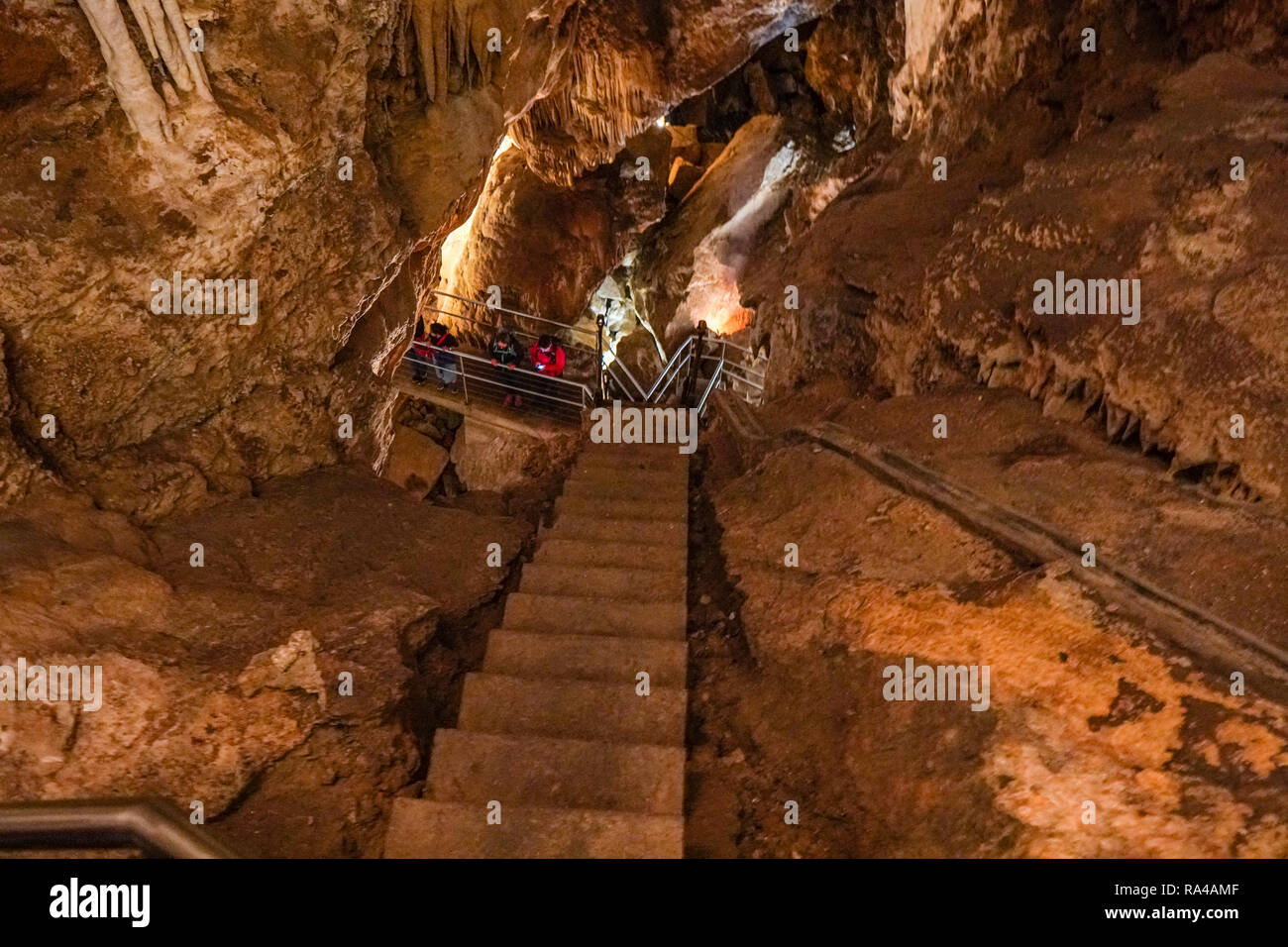 Jenolan Caves - The River Cave Stock Photo - Alamy