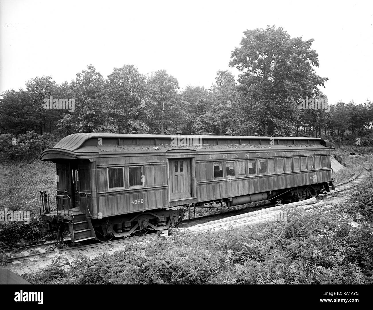 Washington and Old Dominion Railroad Car Exterior ca. early 1900s Stock ...