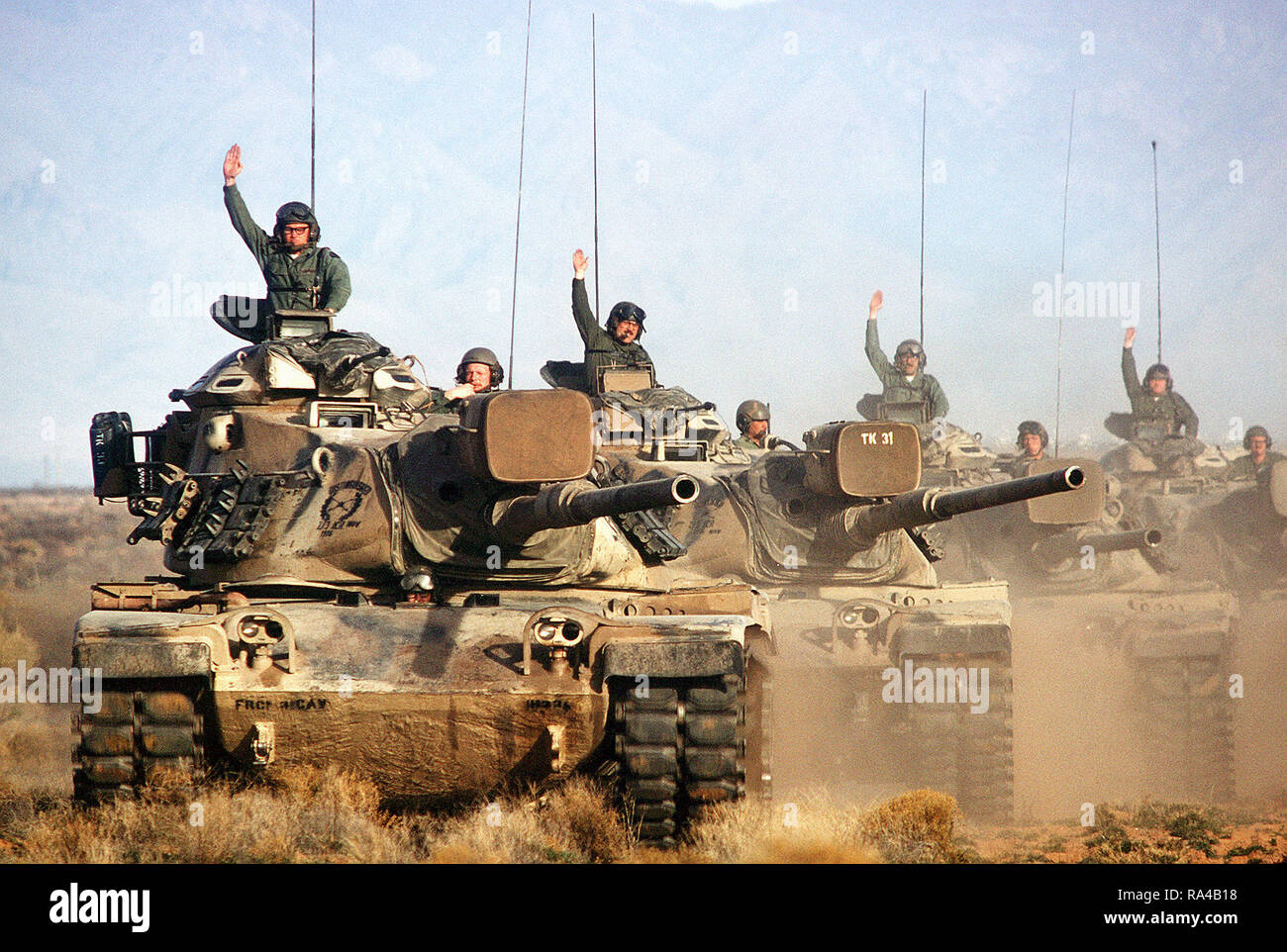 Convoy of m 60 tanks hi-res stock photography and images - Alamy