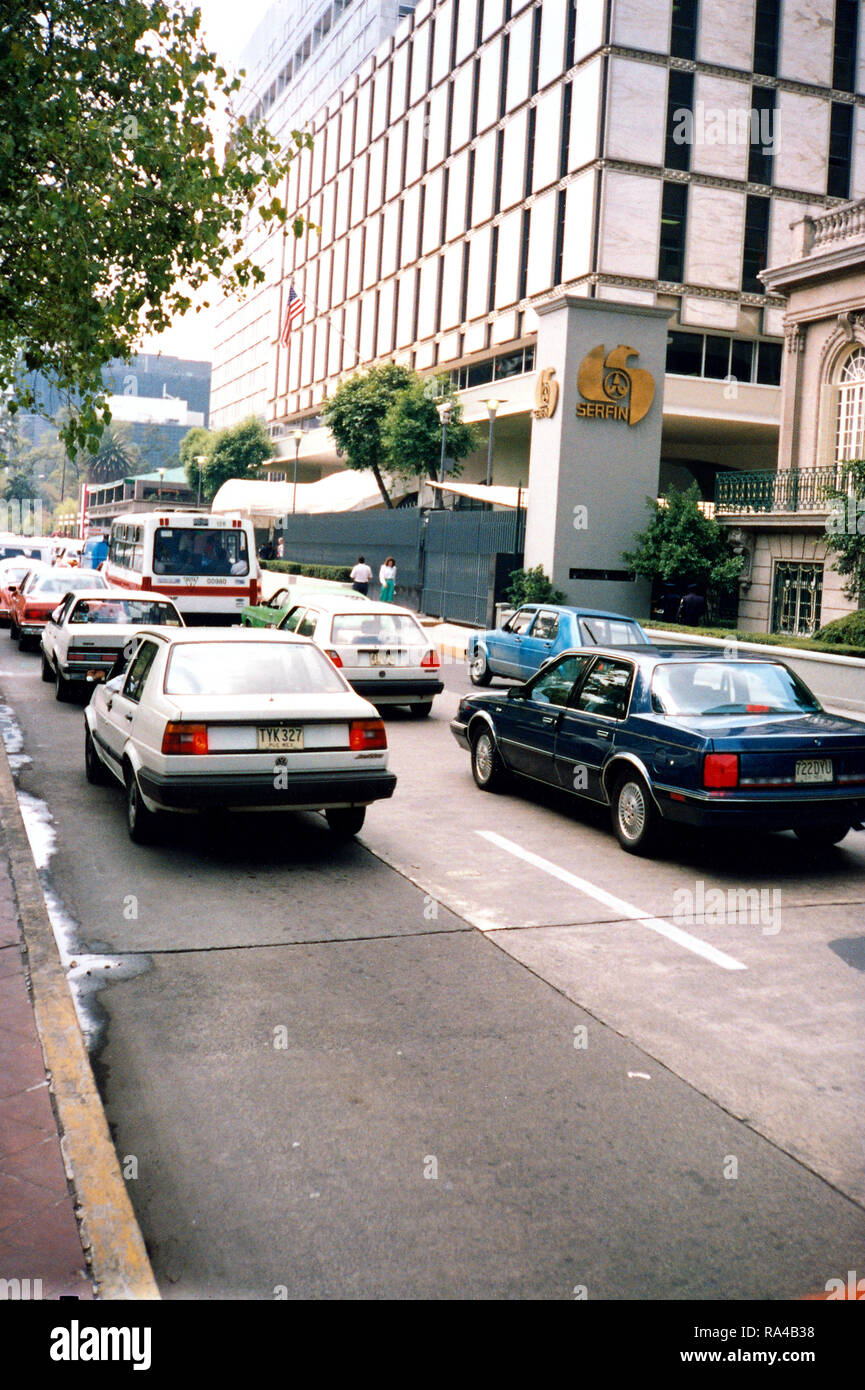 Mexico City - Chancery Office Building - 1990 Stock Photo - Alamy
