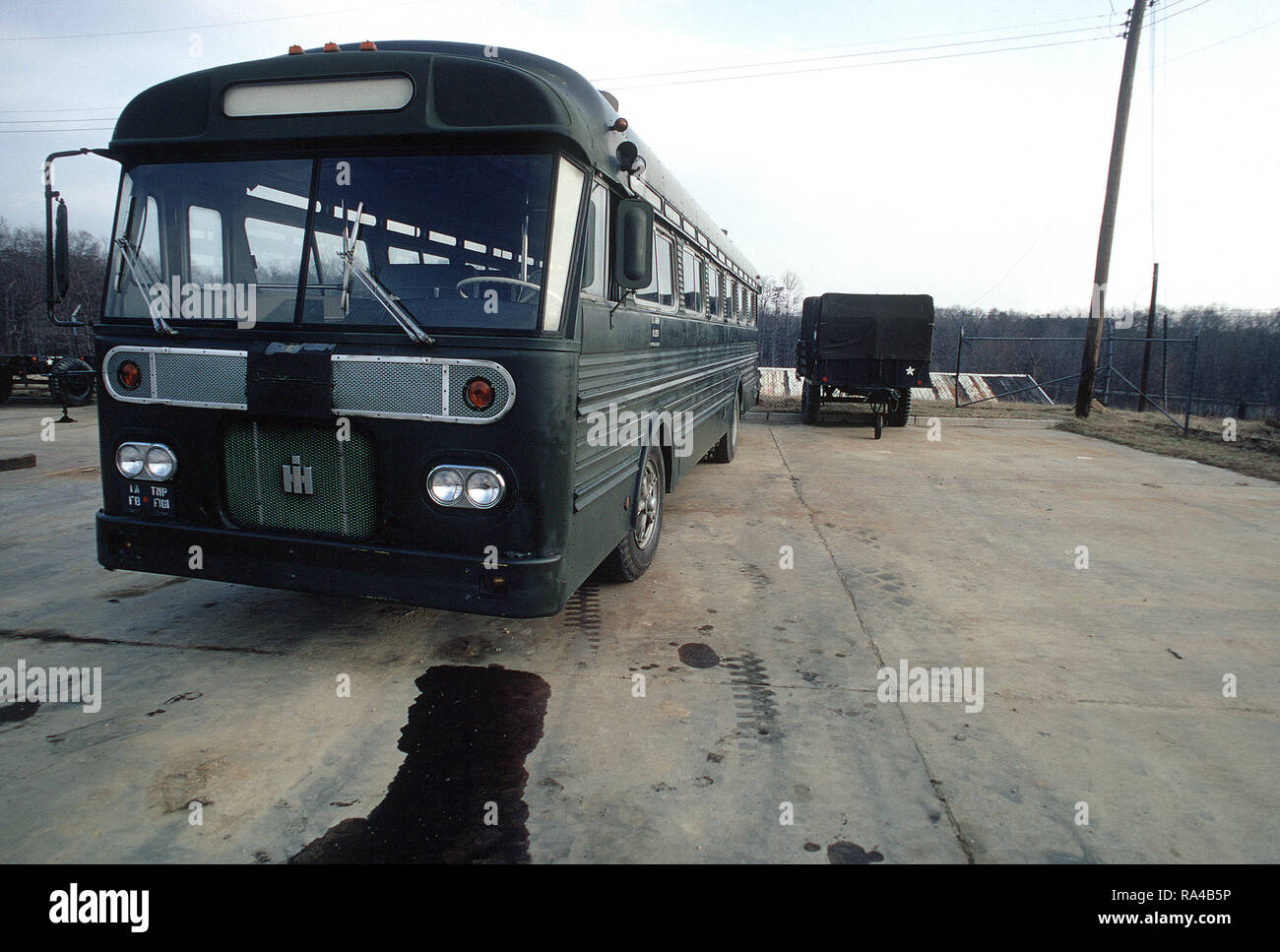 1970s u s army bus hi-res stock photography and images - Alamy
