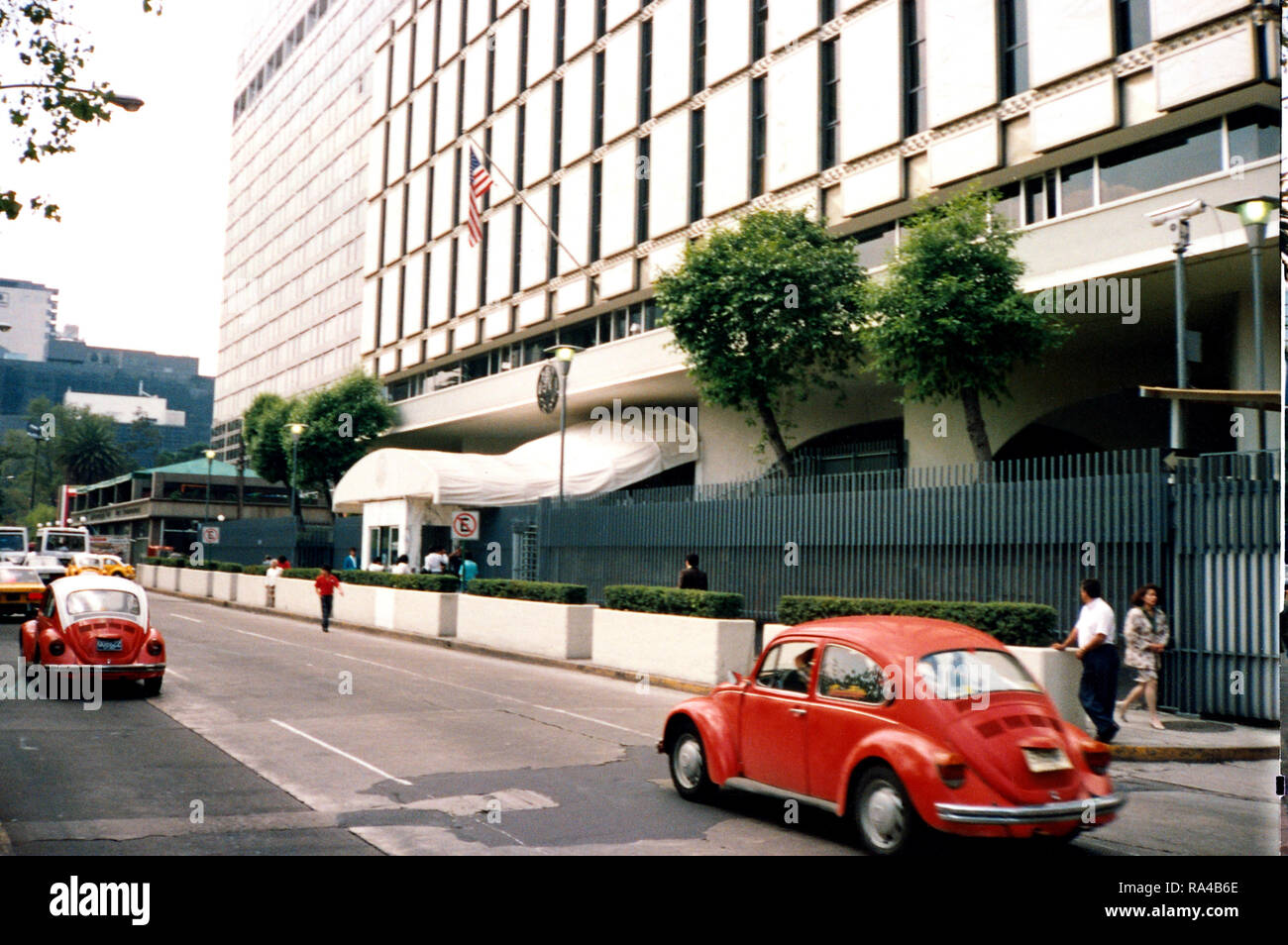 Mexico City - Chancery Office Building - 1990 Stock Photo - Alamy