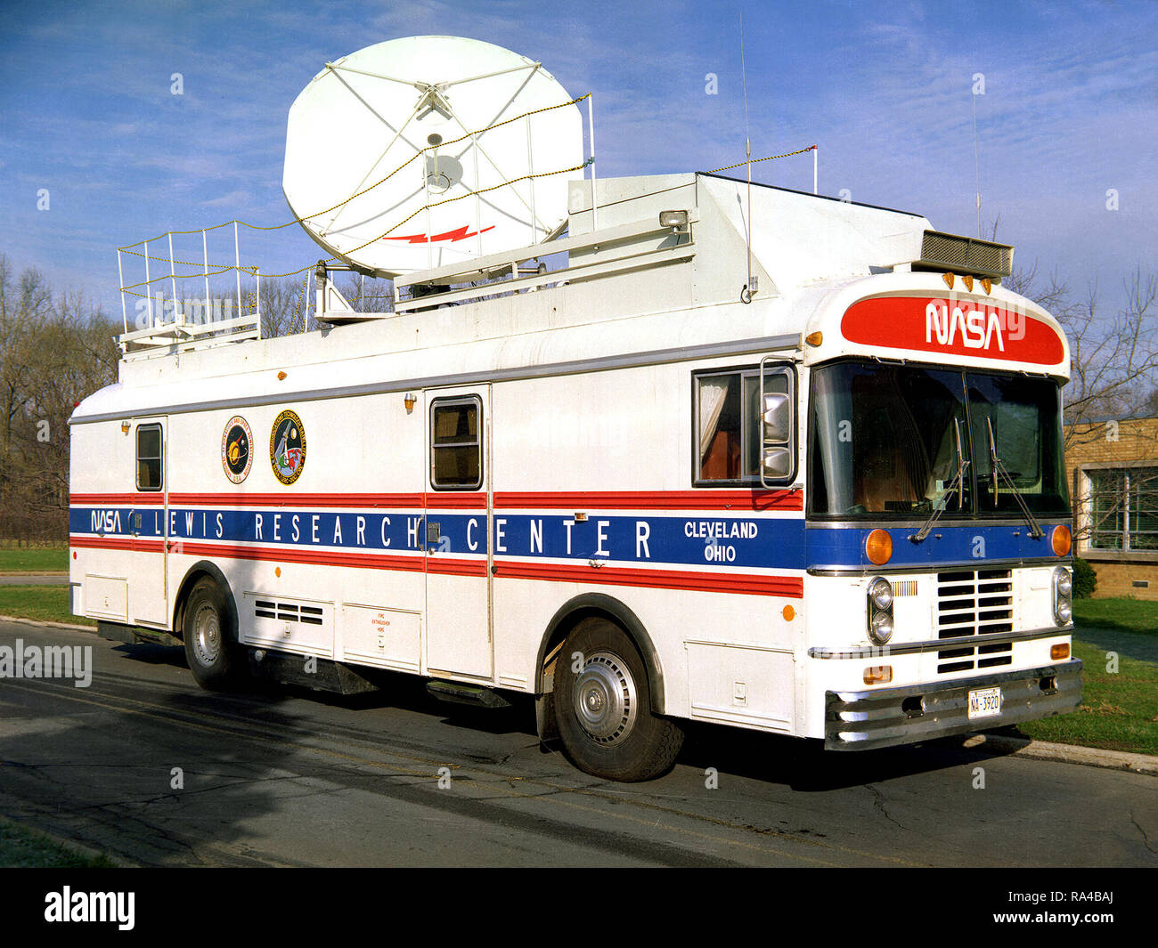 This vehicle served as a mobile terminal for the Communications ...