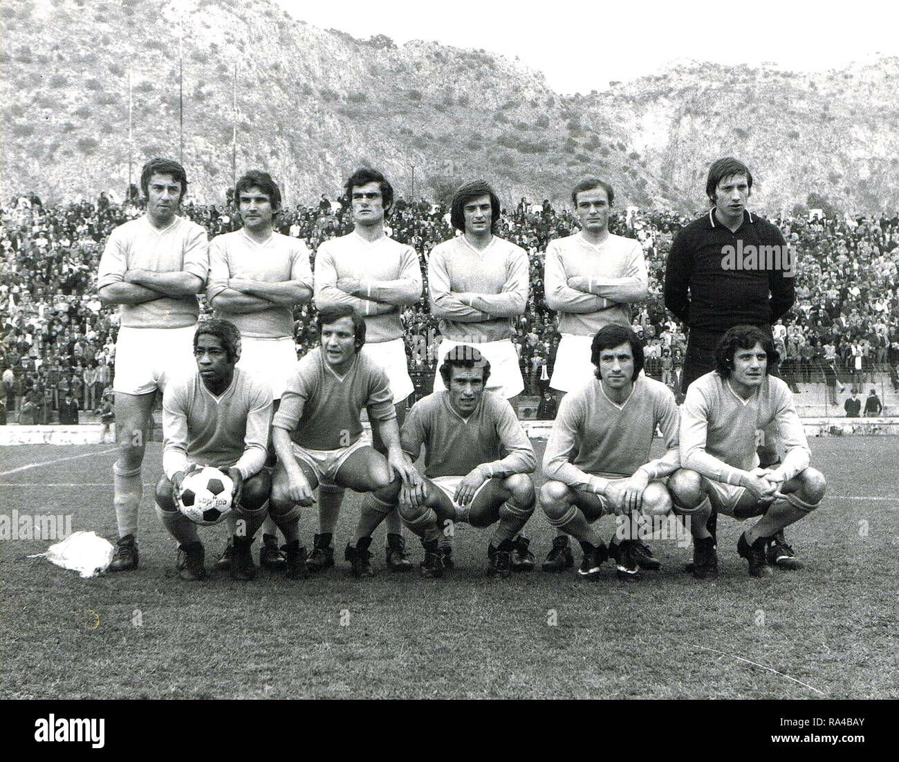 A line-up of S.S.C. Napoli in the 1972–73 season. From left to right ...