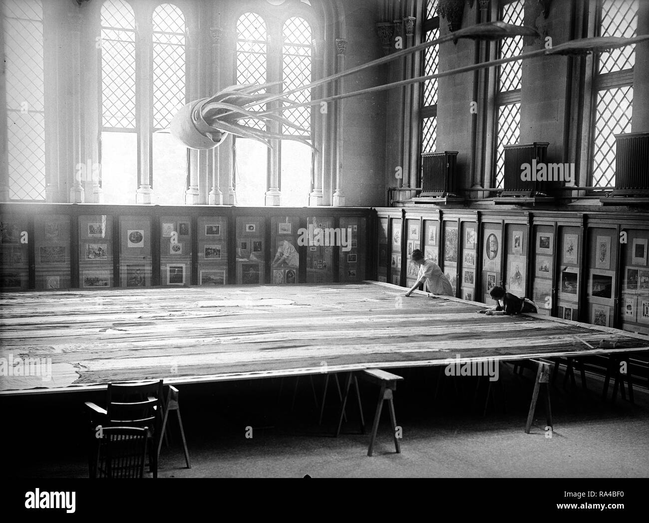 Photo shows the "Star-Spangled Banner," the flag flown during the war ...