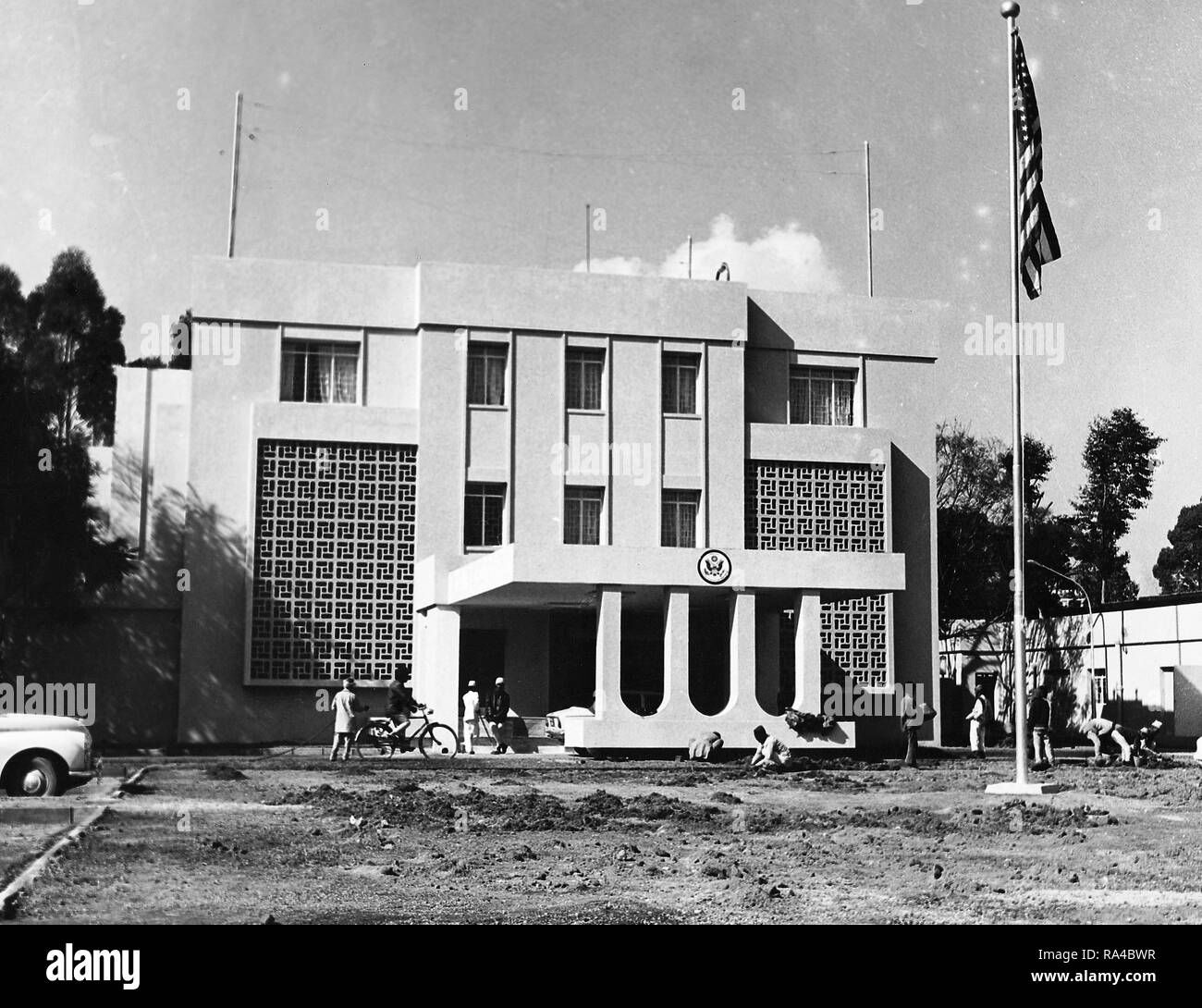 Kathmandu - Annex Office Building - 1975 Stock Photo - Alamy