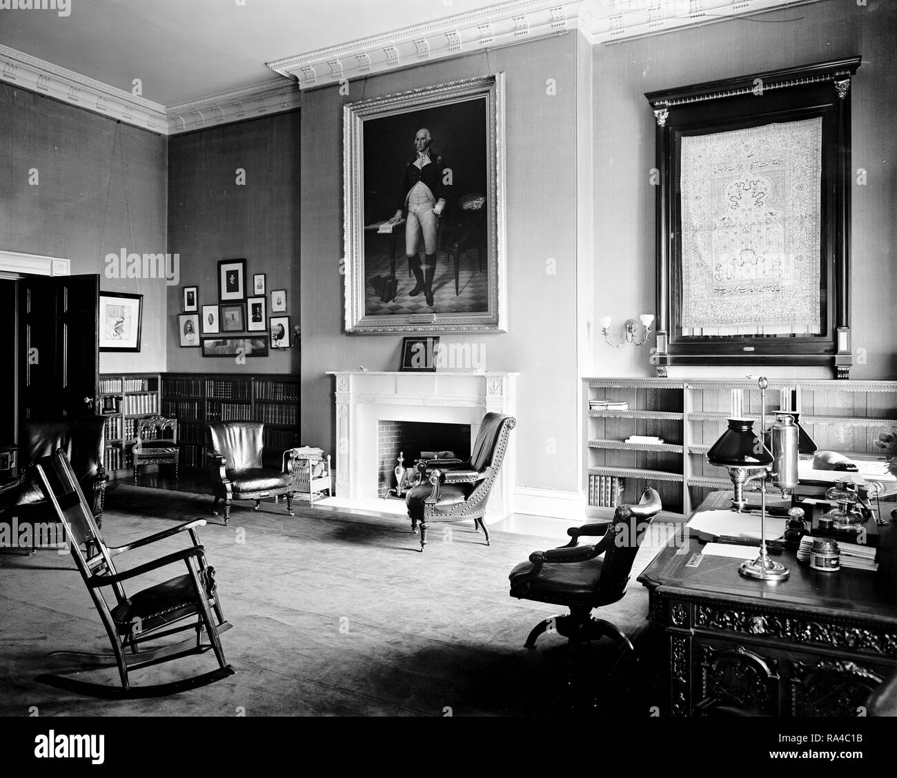 White house interior early 1900s hi-res stock photography and images ...