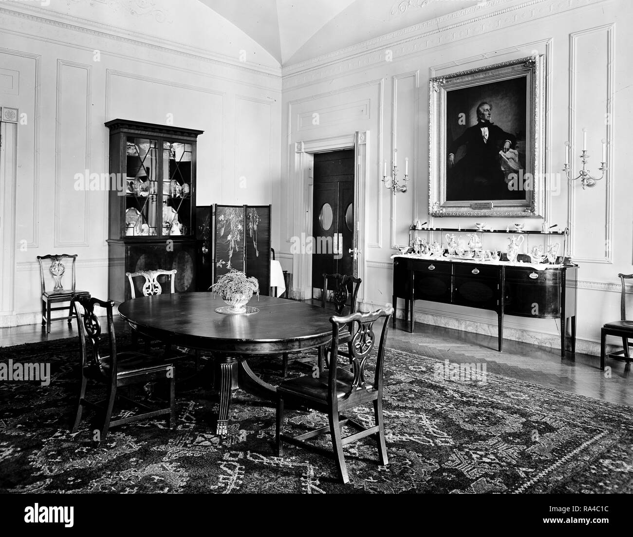 White House ca. 1905-1945 (early 1900s Stock Photo - Alamy