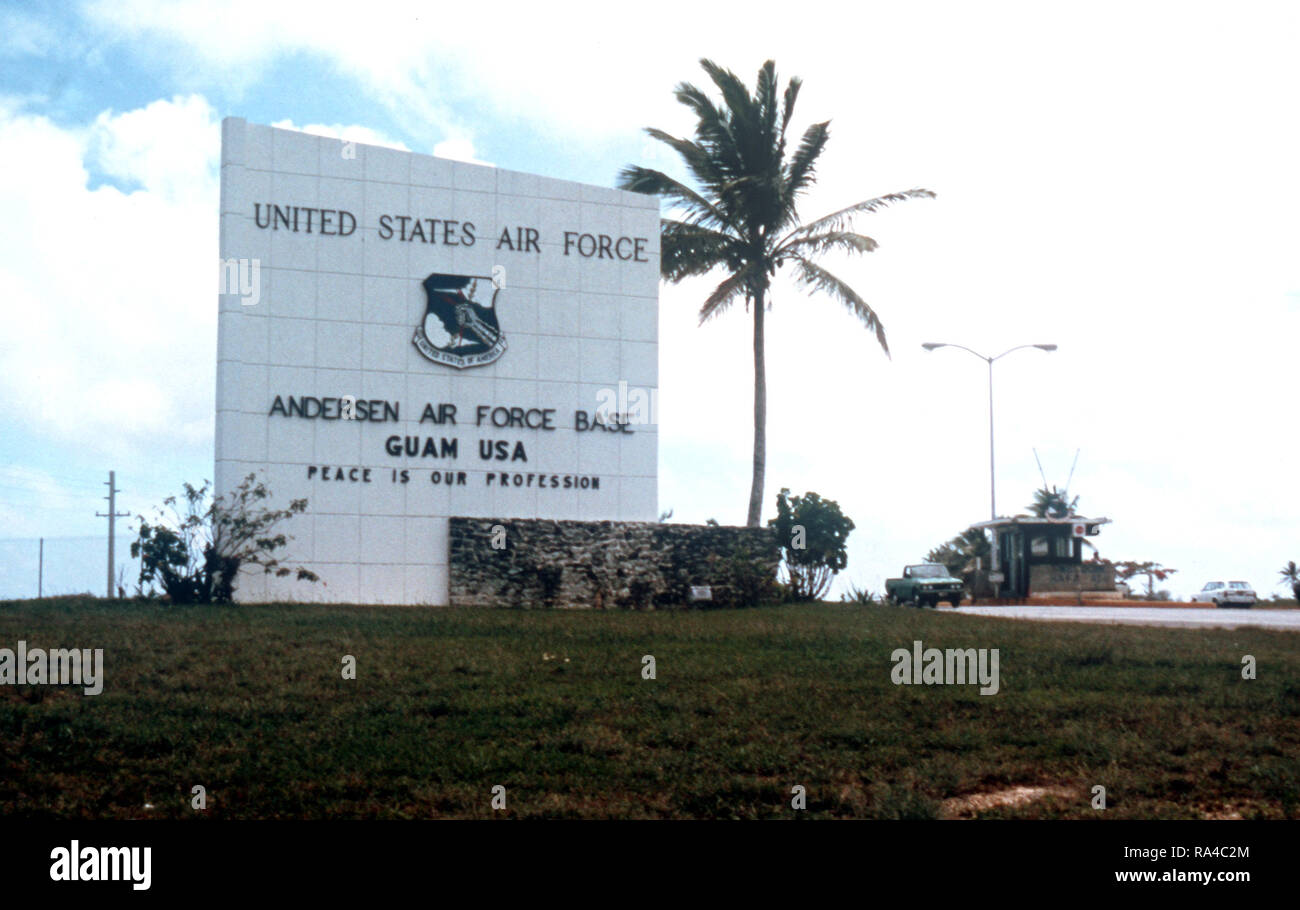 1970s anderson air force base guam hi-res stock photography and images ...