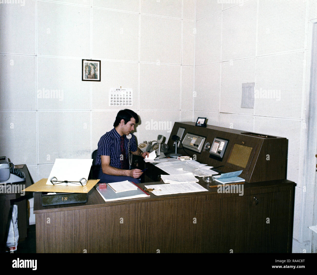 Rome - Annex Office Building - 1973 Stock Photo - Alamy