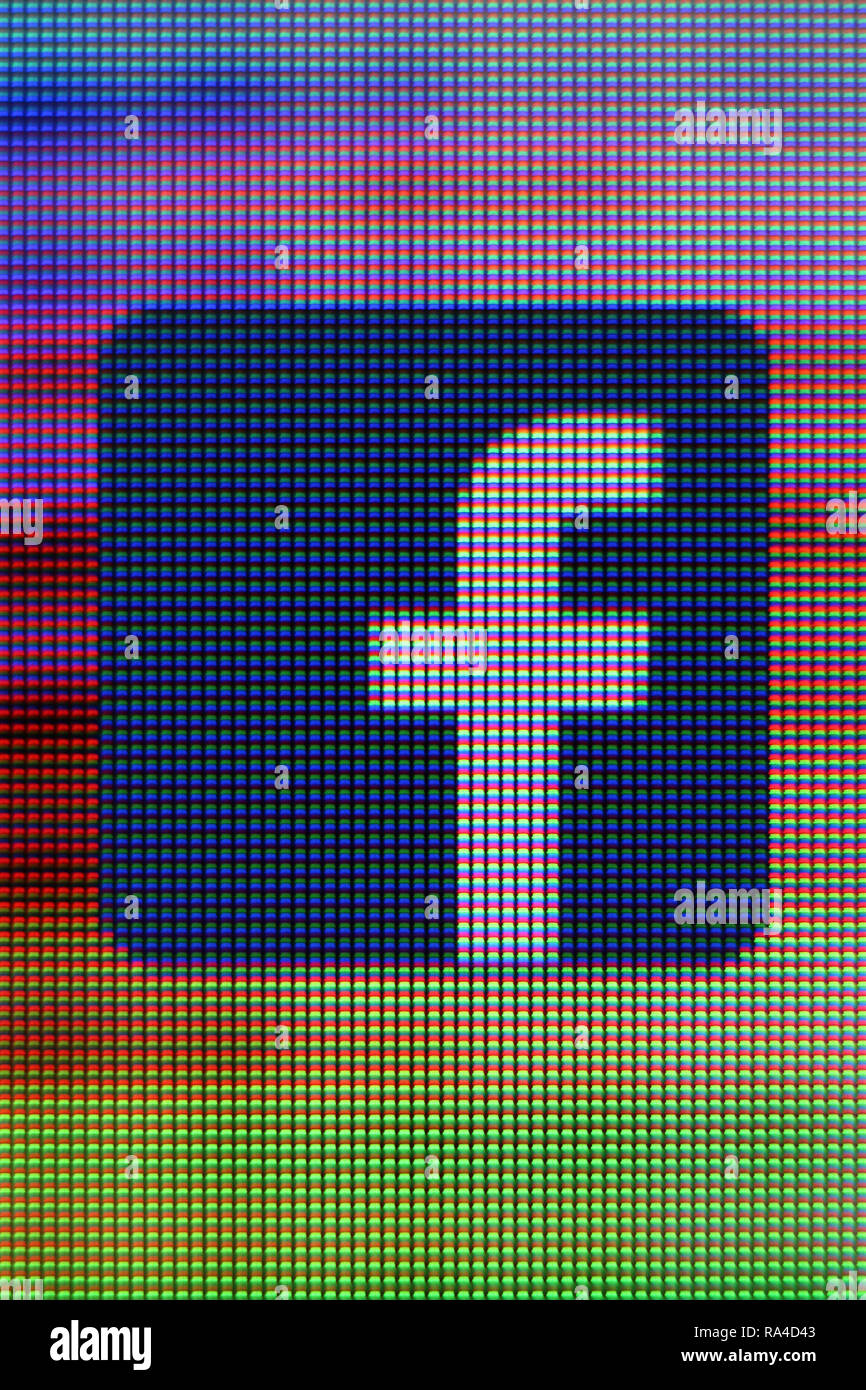 Facebook logo icon on screen, close-up Stock Photo - Alamy