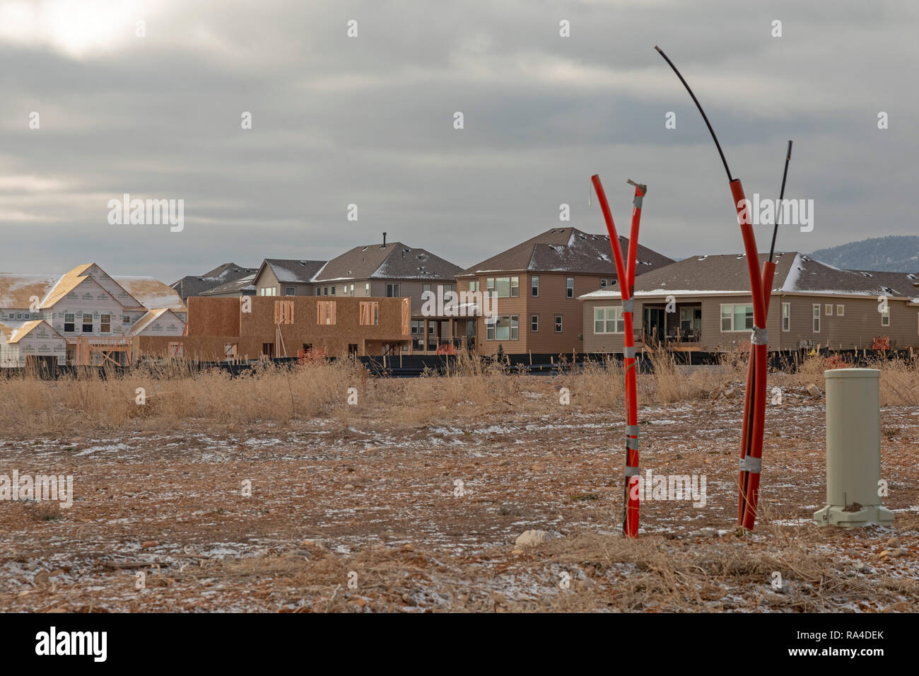 Denver urban sprawl hi-res stock photography and images - Alamy