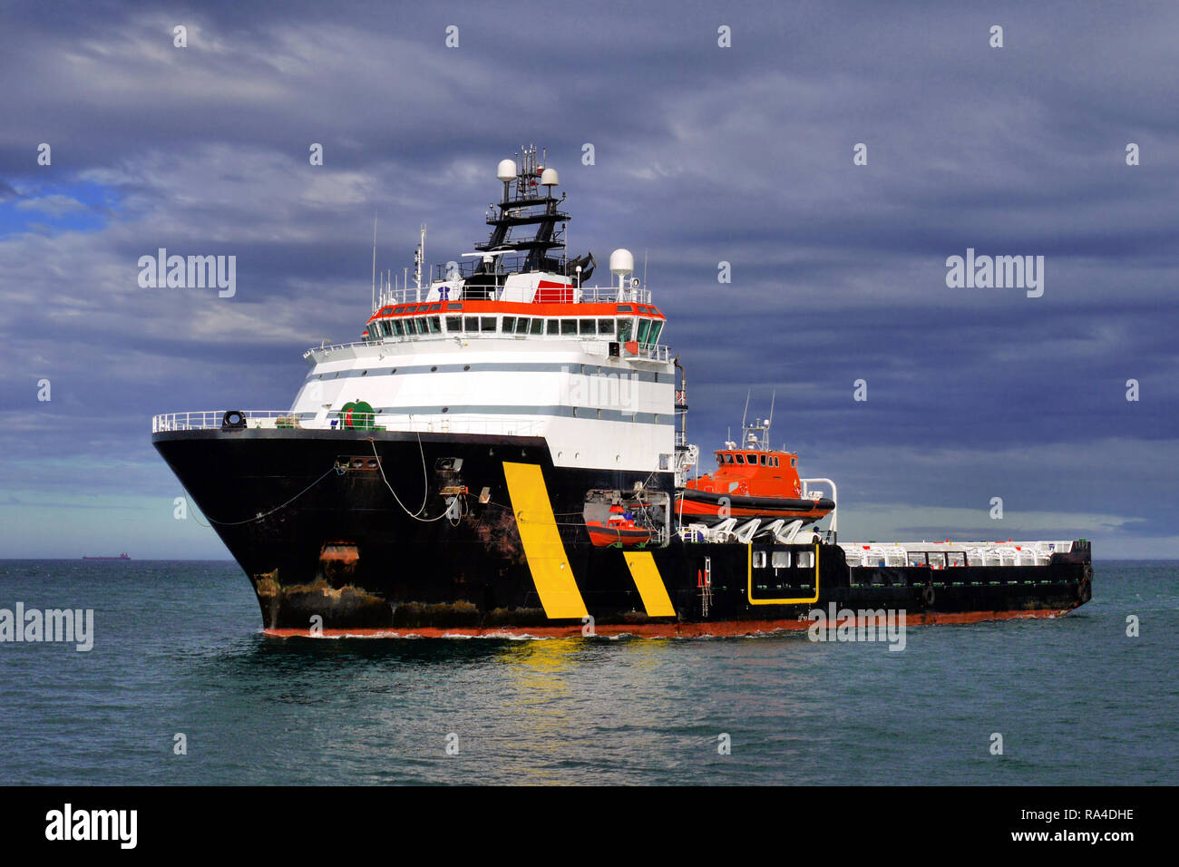Offshore Supply Ship Stock Photo - Alamy