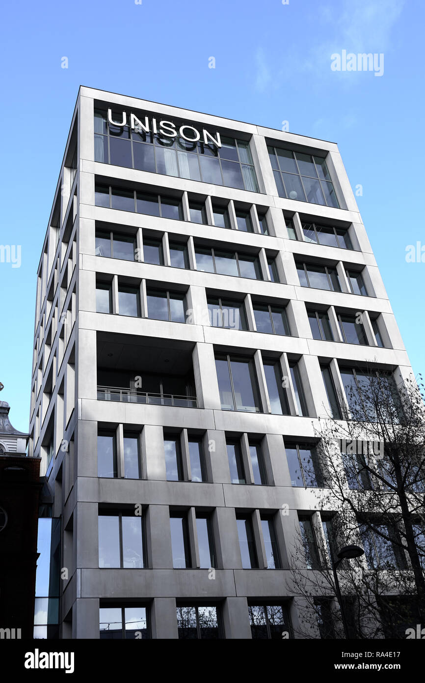 Unison trade union building, London, England Stock Photo - Alamy