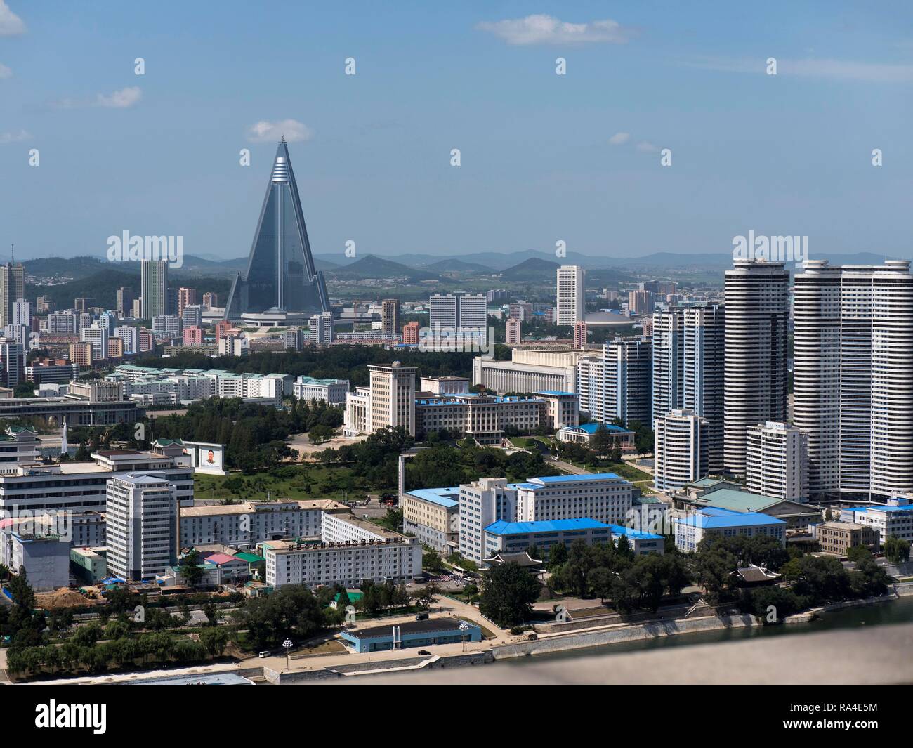 Pyongyang city skyline hi-res stock photography and images - Alamy