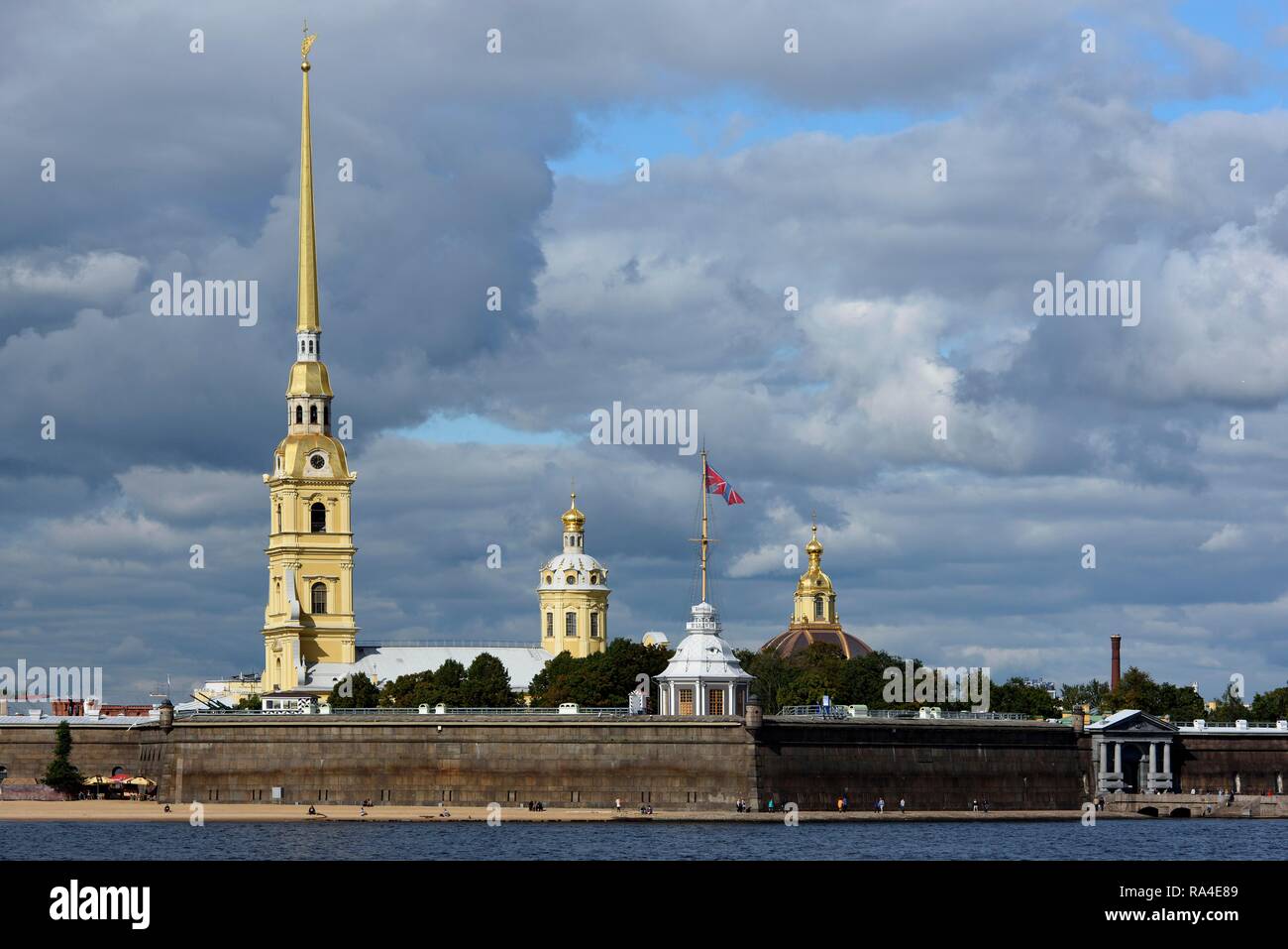 Peter and Paul Fortress, Zayachy Island, Saint Petersburg, Russia ...
