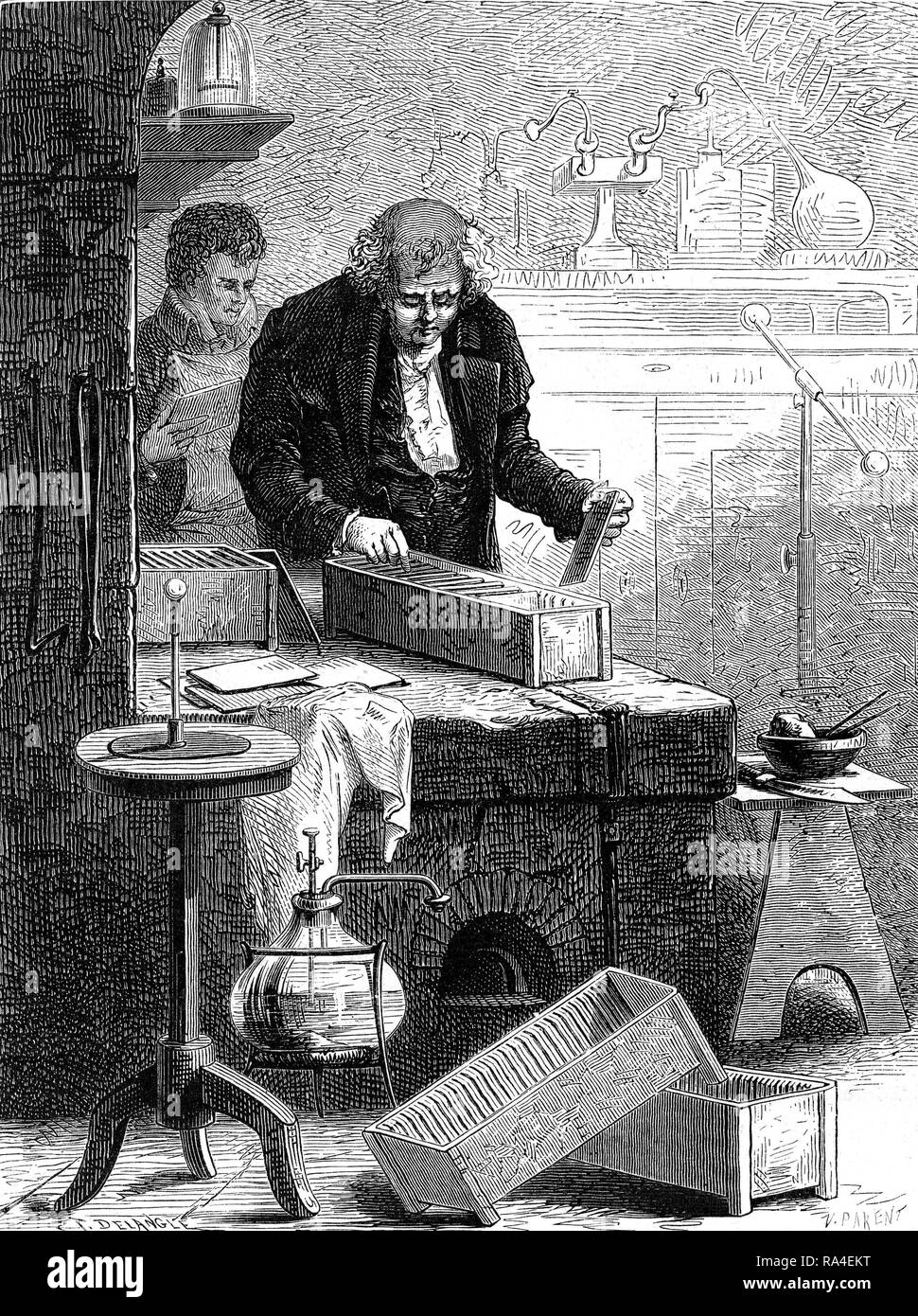 Electricity england 19th century hi-res stock photography and images ...