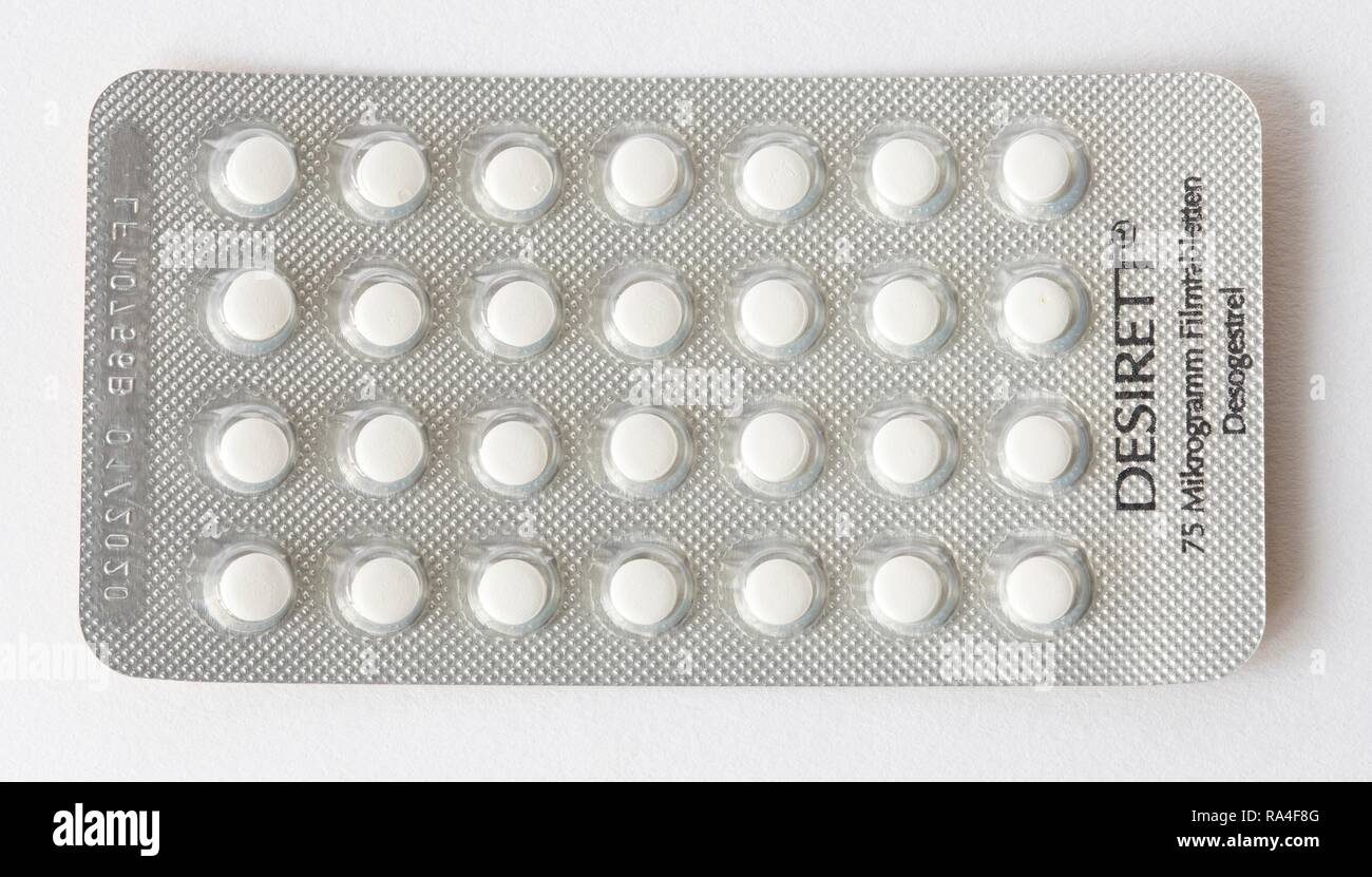 Birth control pill, contraceptive medications, tablet packs, Germany ...